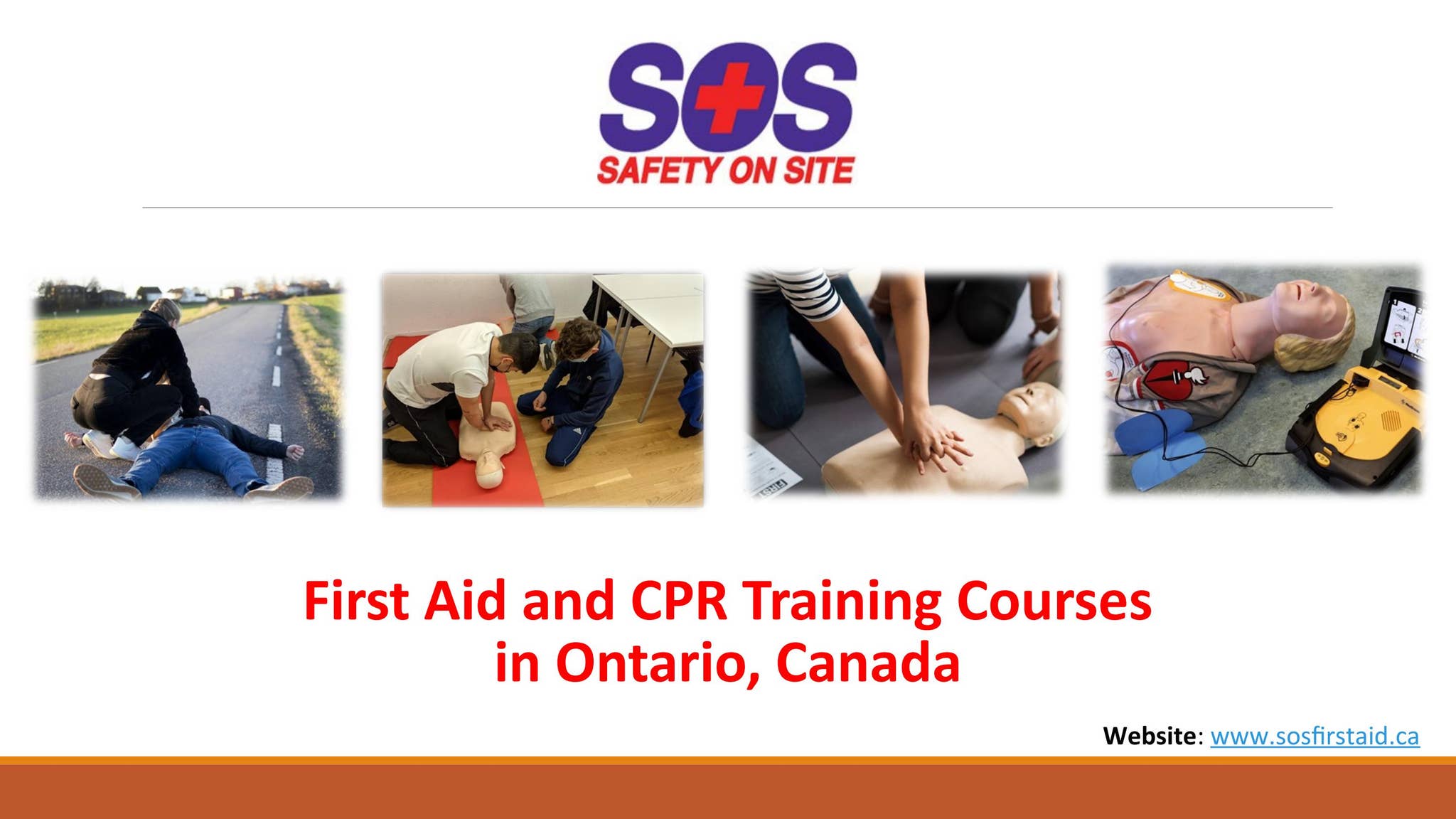 First Aid and CPR Training Courses in Ontario, Canada - SOS First Aid ...