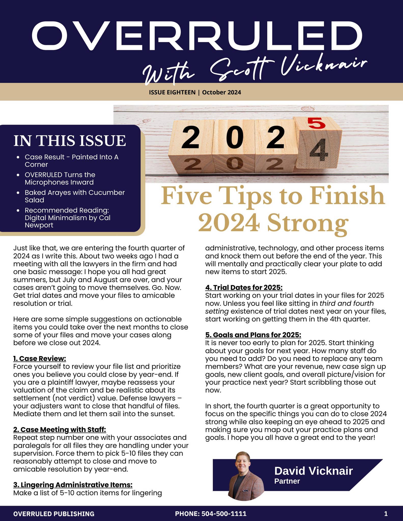 October 2024 Attorney Newsletter by svlaw.law - Issuu