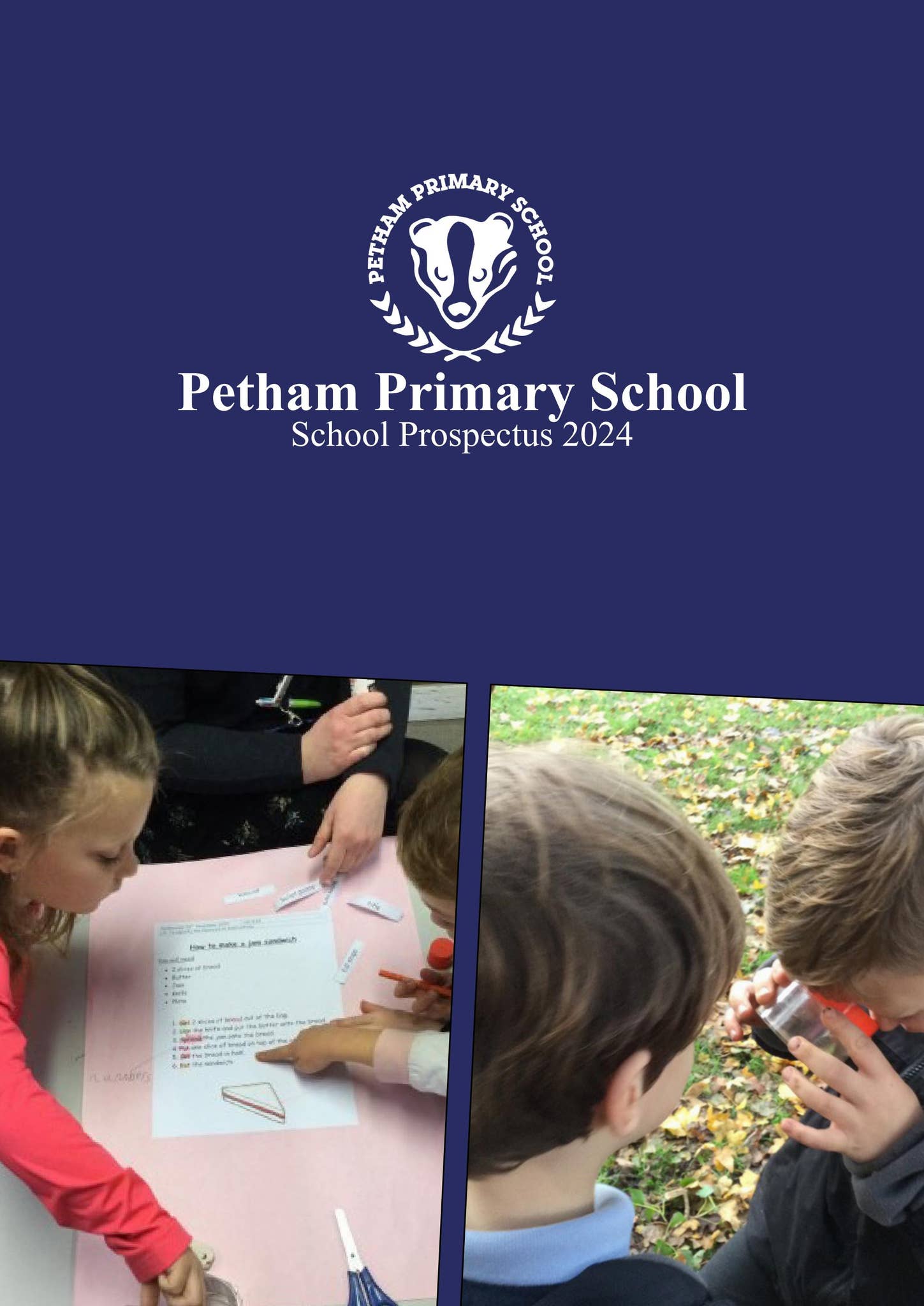 Petham Prospectus by primarysite10 - Issuu