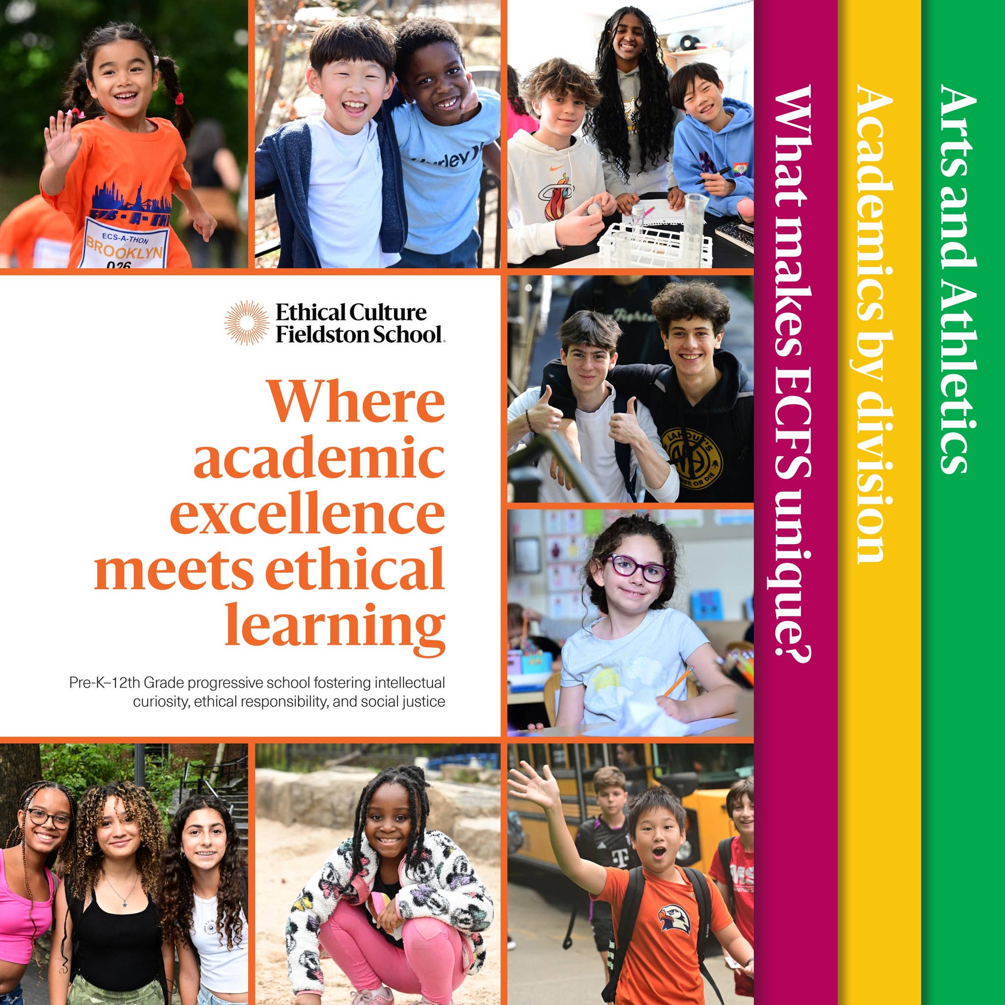ECFS Admissions Brochure by Ethical Culture Fieldston School - Issuu