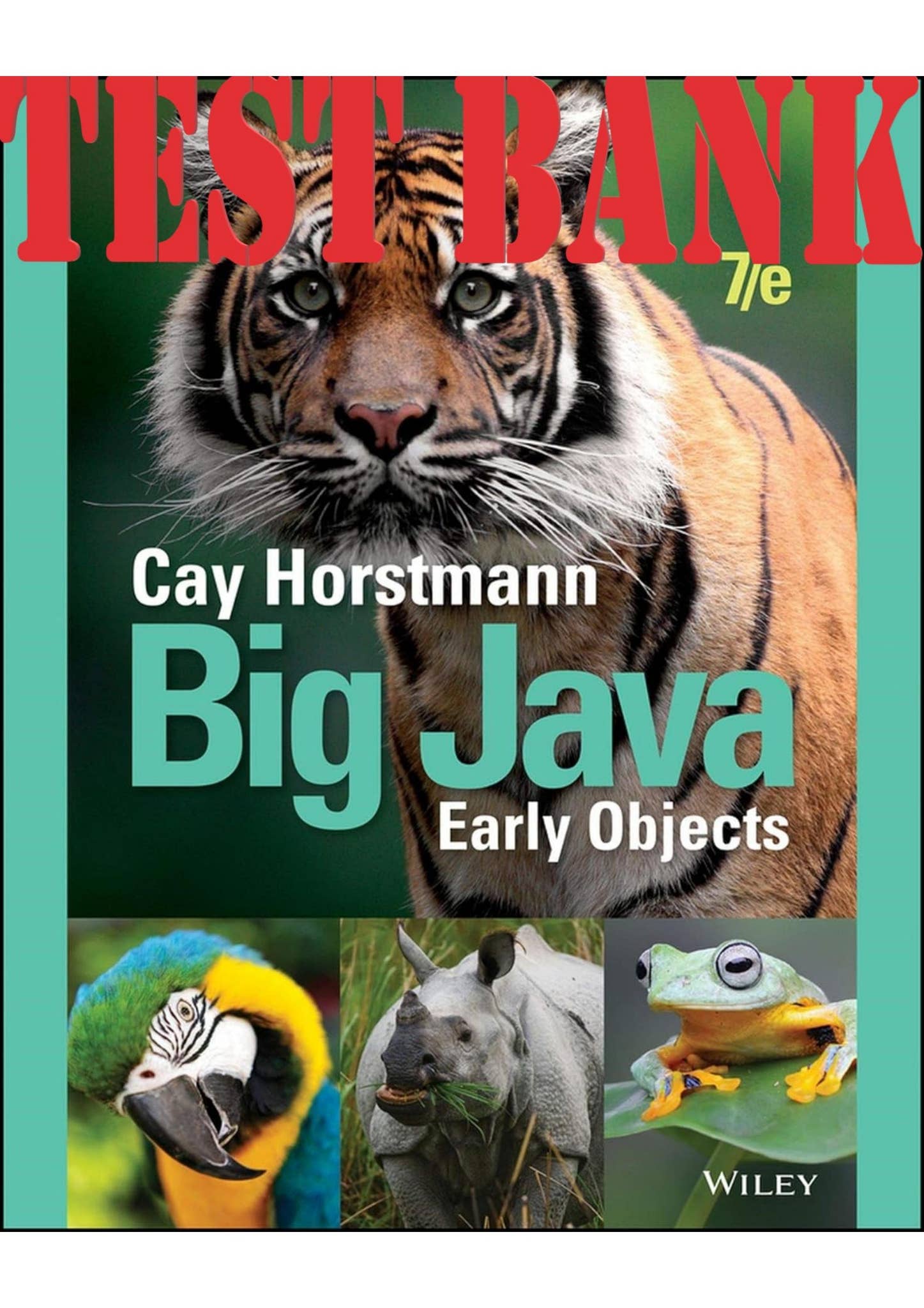 BIG JAVA, EARLY OBJECTS ENHANCED ETEXT 7TH EDITION BY CAY S. HORSTMANN ...