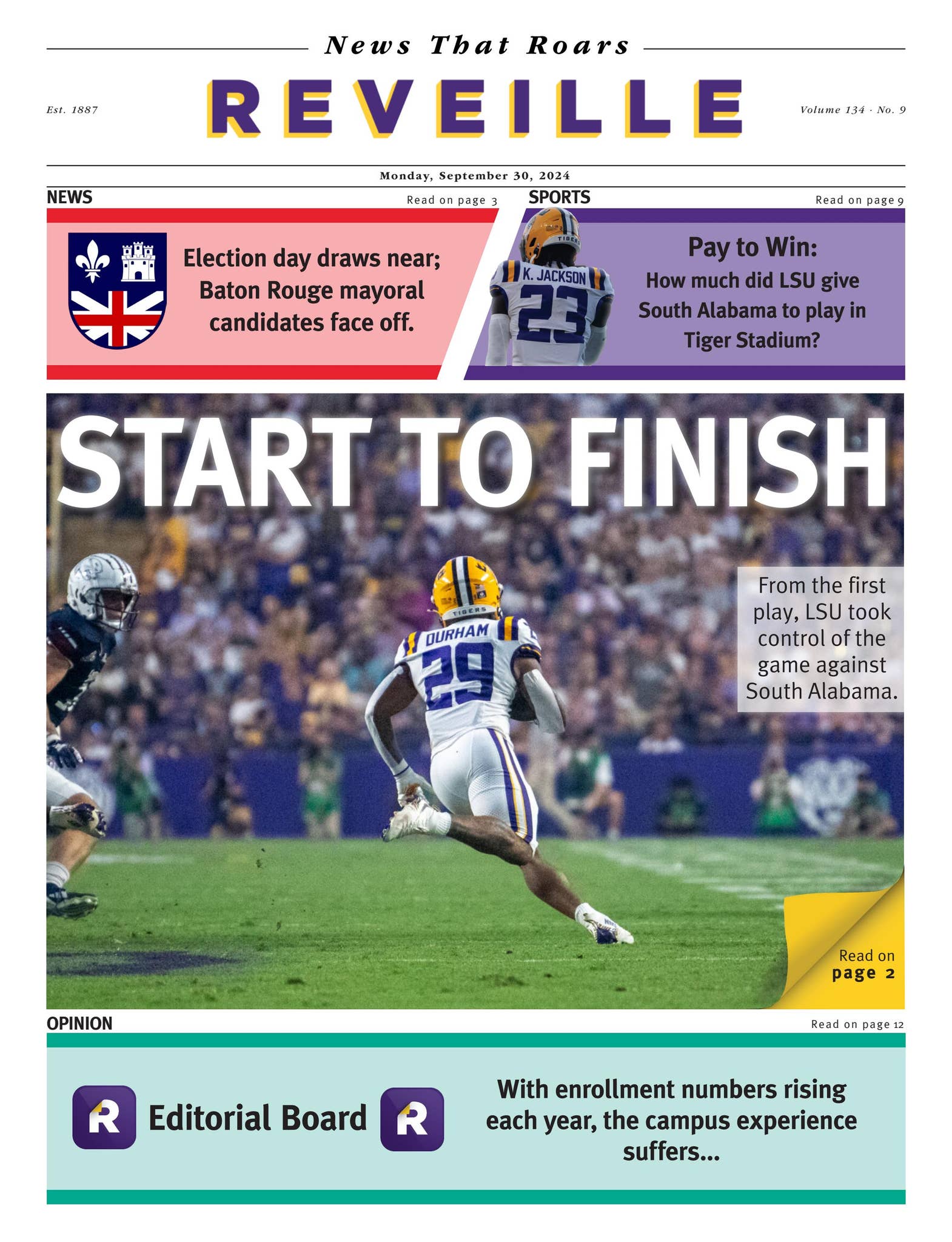 The Reveille 9-30-24 by Reveille - Issuu