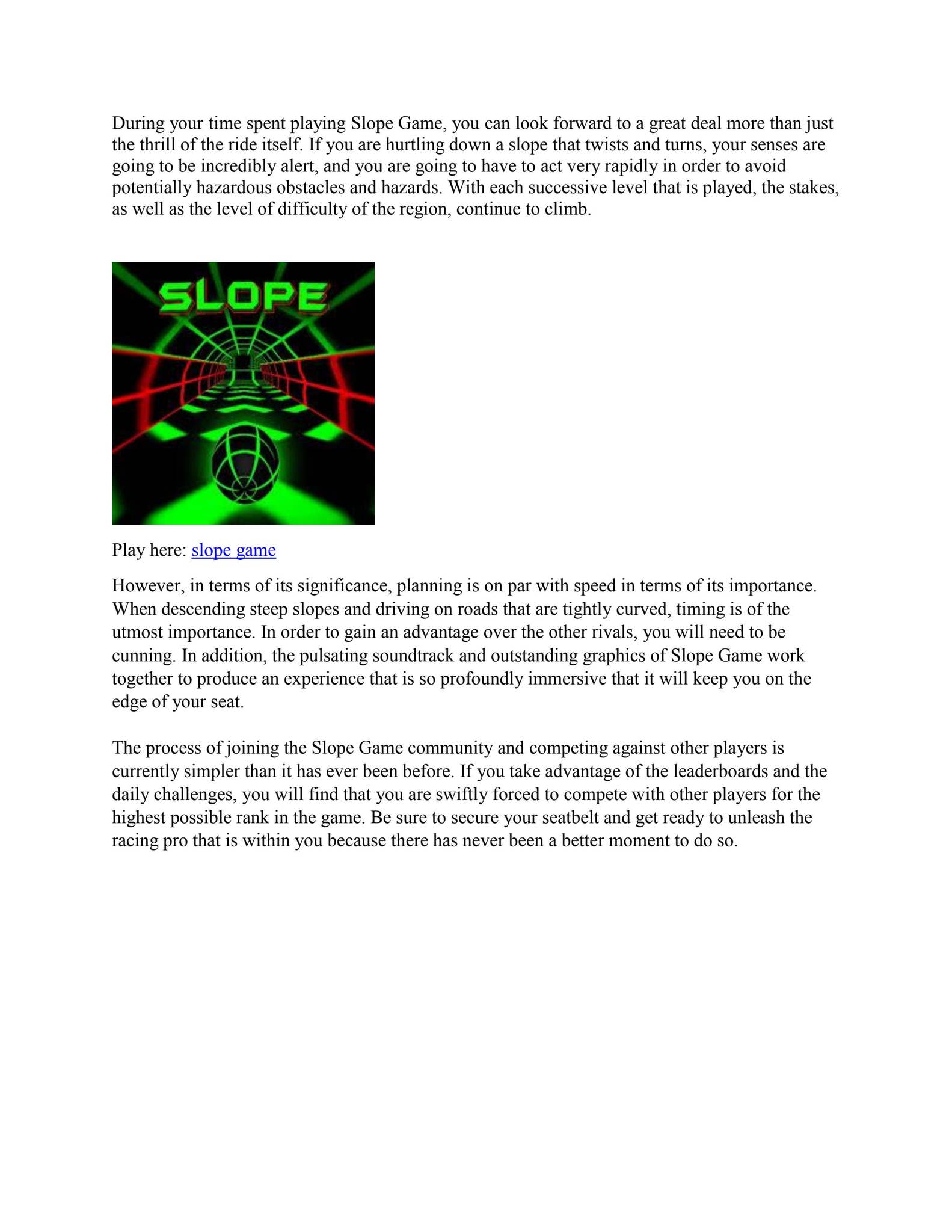 slope game by slope game - Issuu