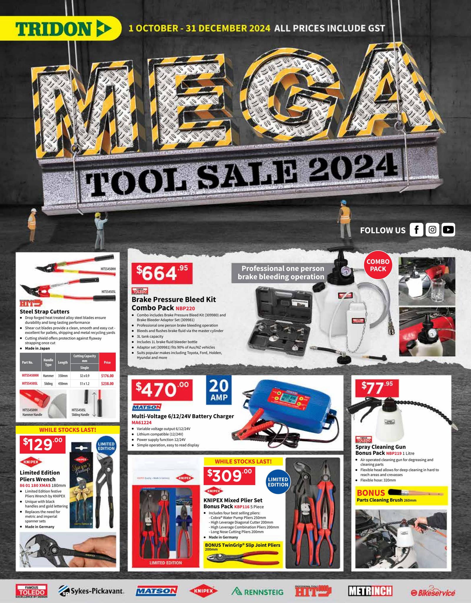 Tridon Mega Tool Sale December 2024 by Collins Tools & Welding Supplies Pty Ltd - Issuu