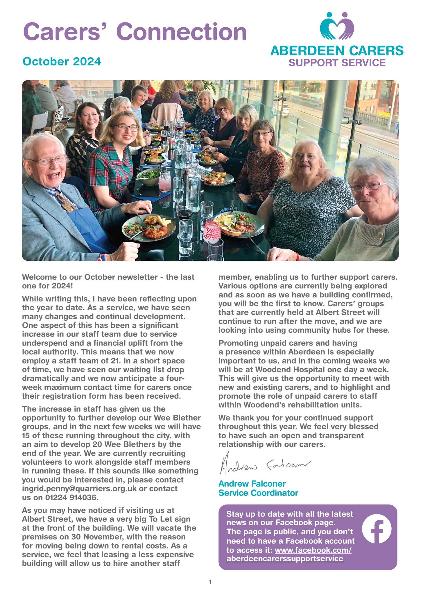 Carers' Connect - October 2024 by Quarriers - Issuu