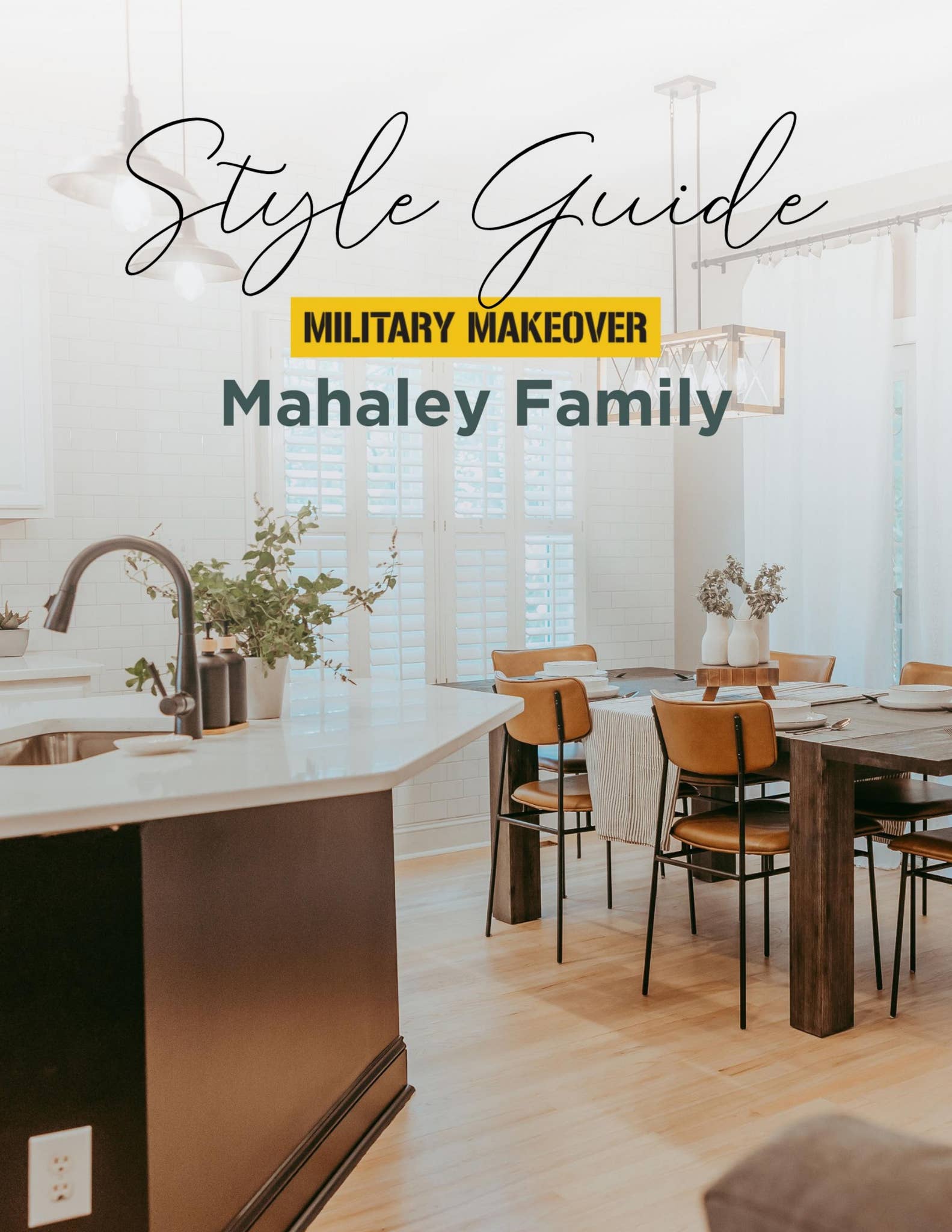 Military Makeover Style Guide: Mahaley Family by BrandStar ...