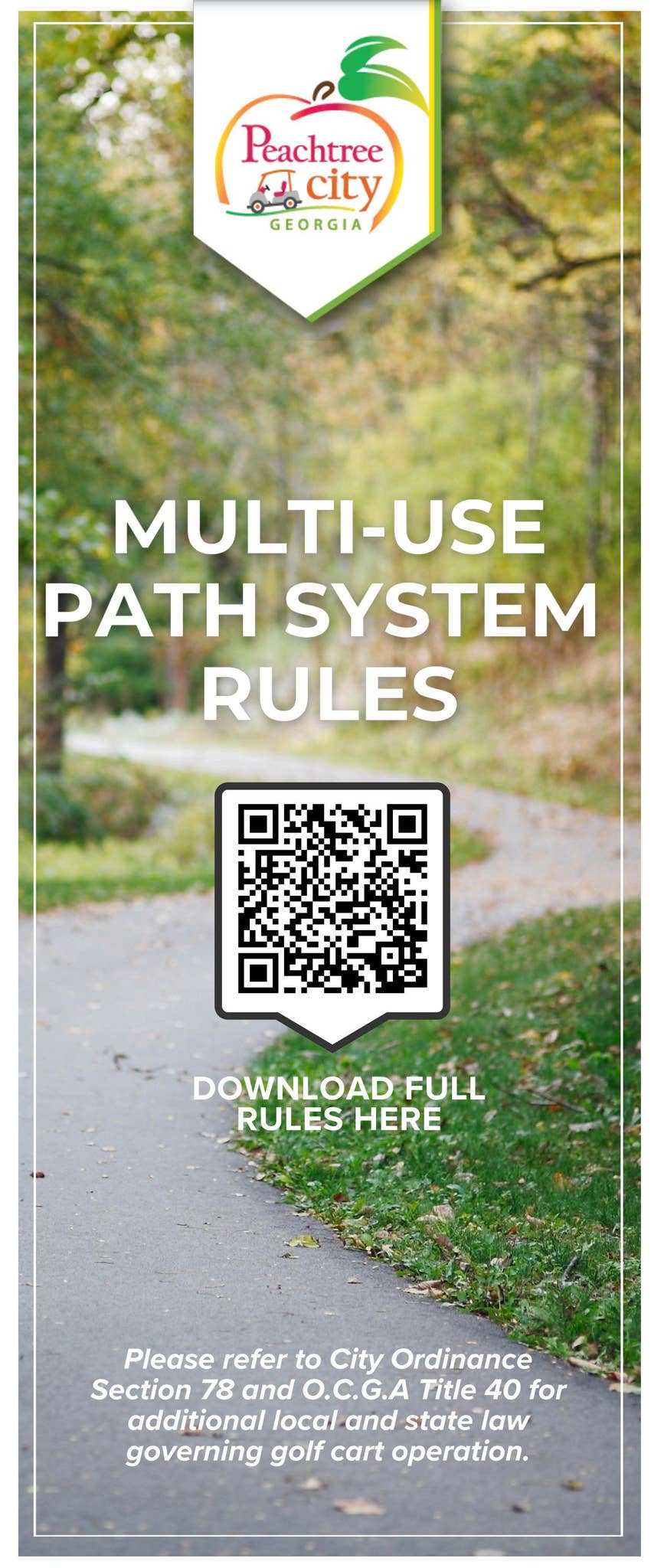Discover Peachtree City's Multi-Use Path System Brochure by ...