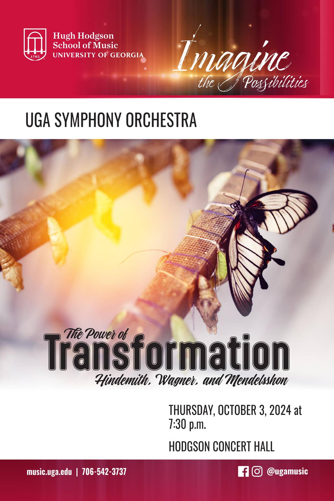 University of Georgia Symphony Orchestra The Power of Transformation by ugamusic - Issuu