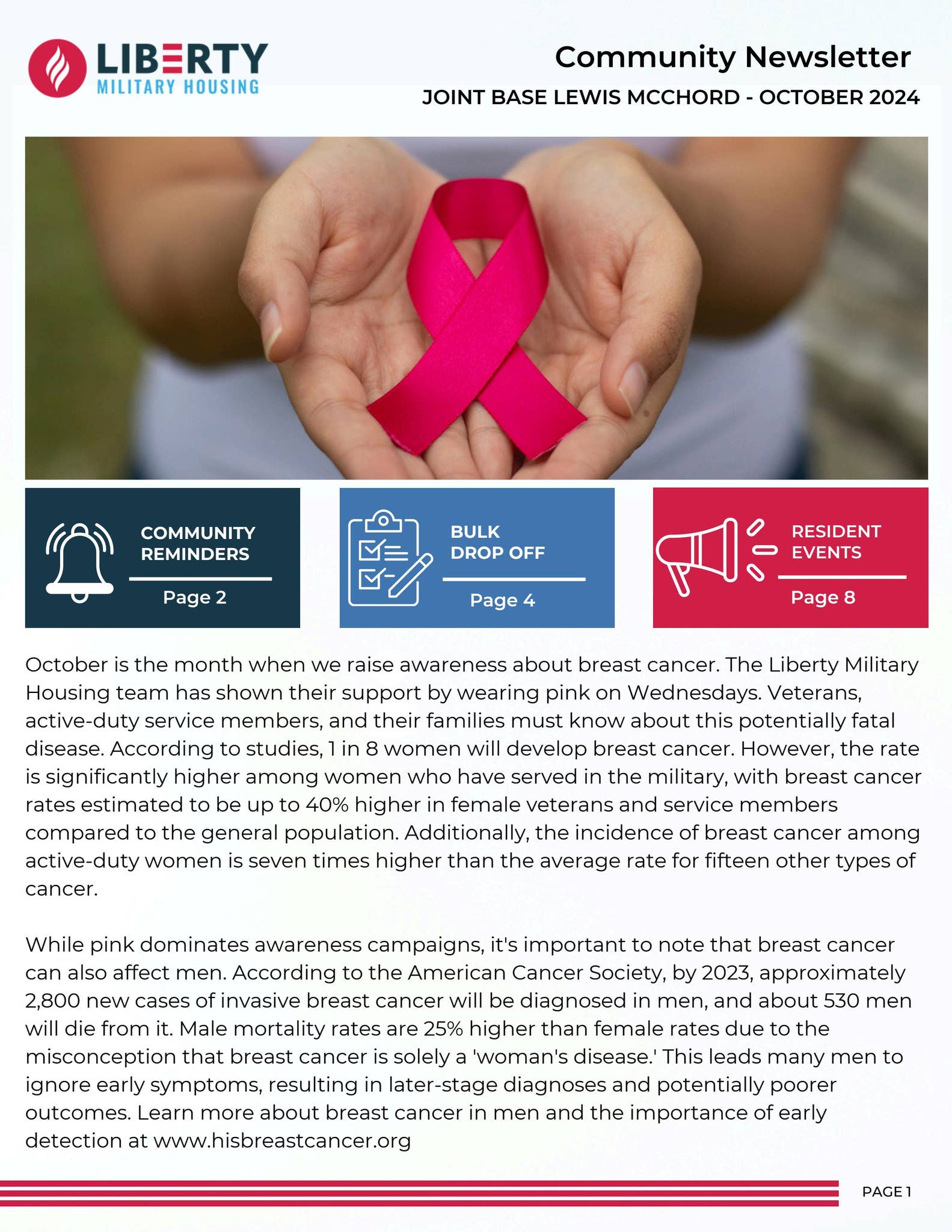 October JBLM Community Newsletter by Liberty Military Housing at JBLM ...