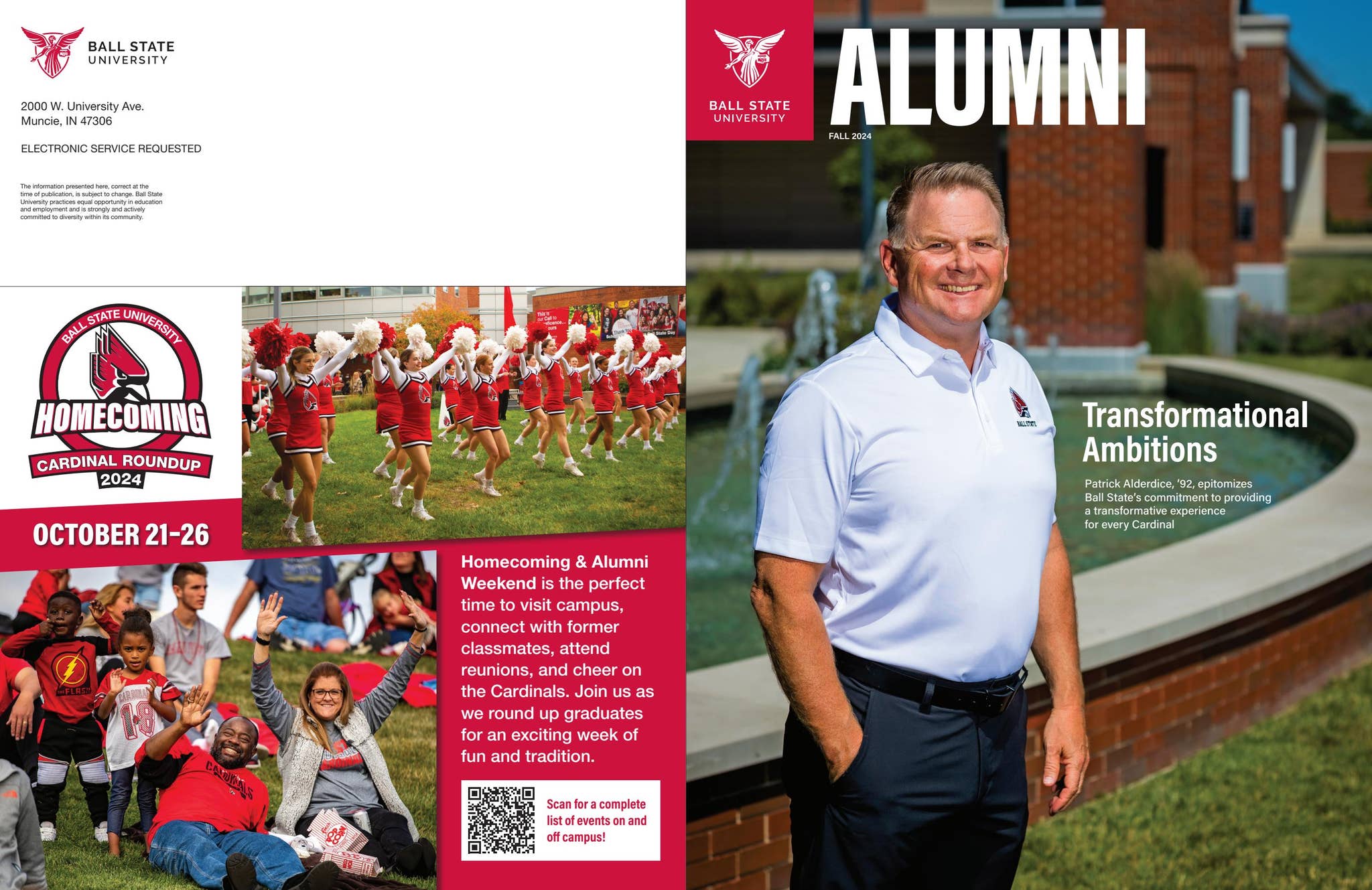 Alumni Magazine-Fall 2024 by Ball State University - Issuu