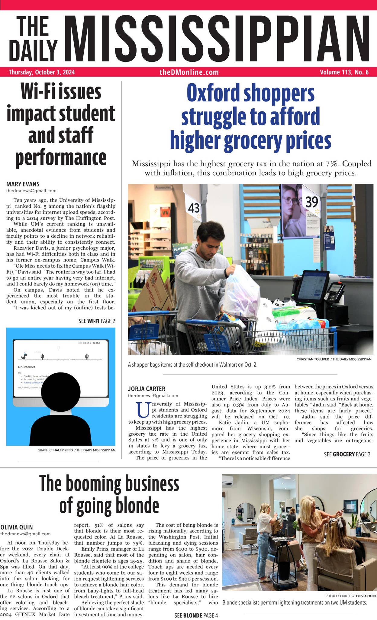 The Daily Mississippian | October 3, 2024 by The Daily Mississippian ...