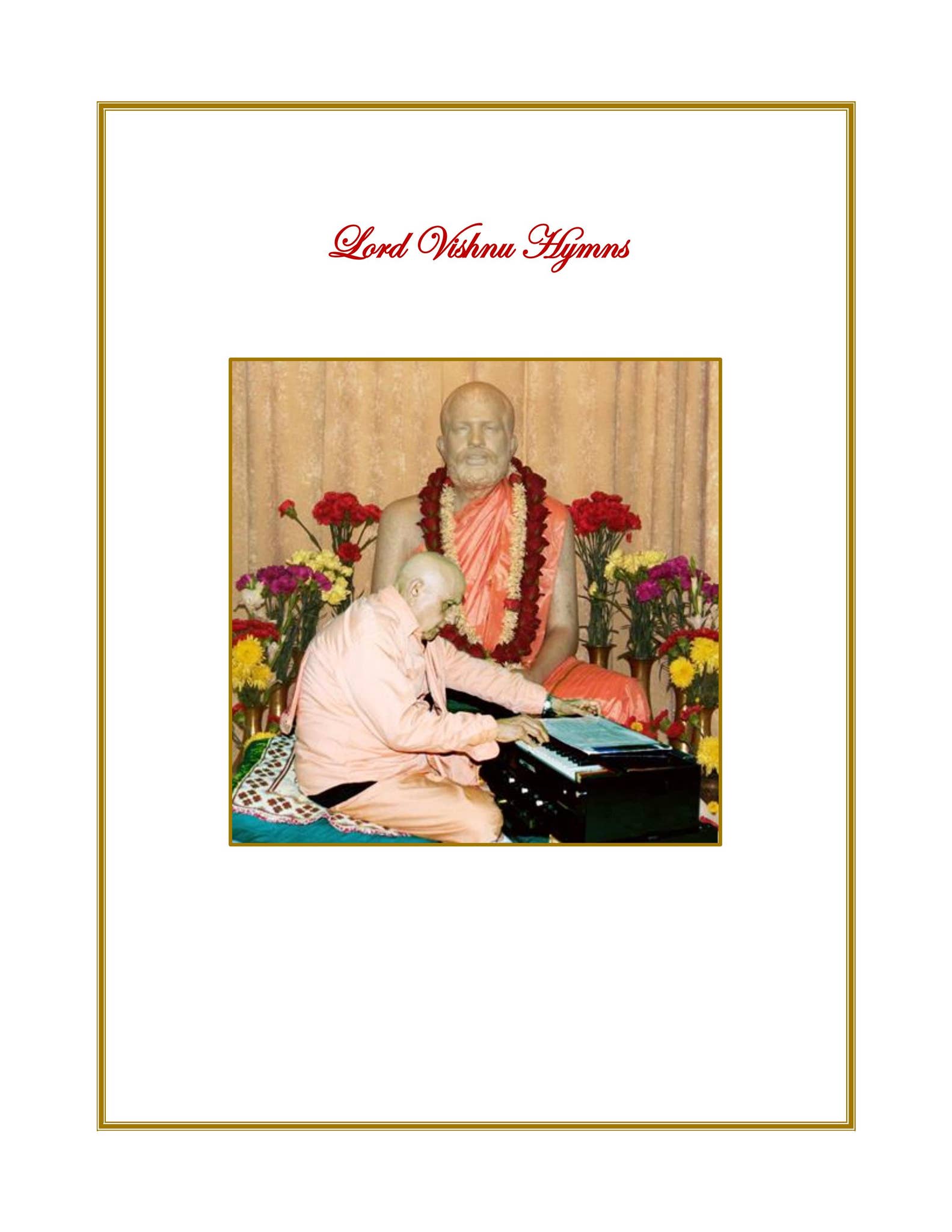 Swami Chidananda Ramakrishna Math and Mission - Lord Vishnu Hymns by ...