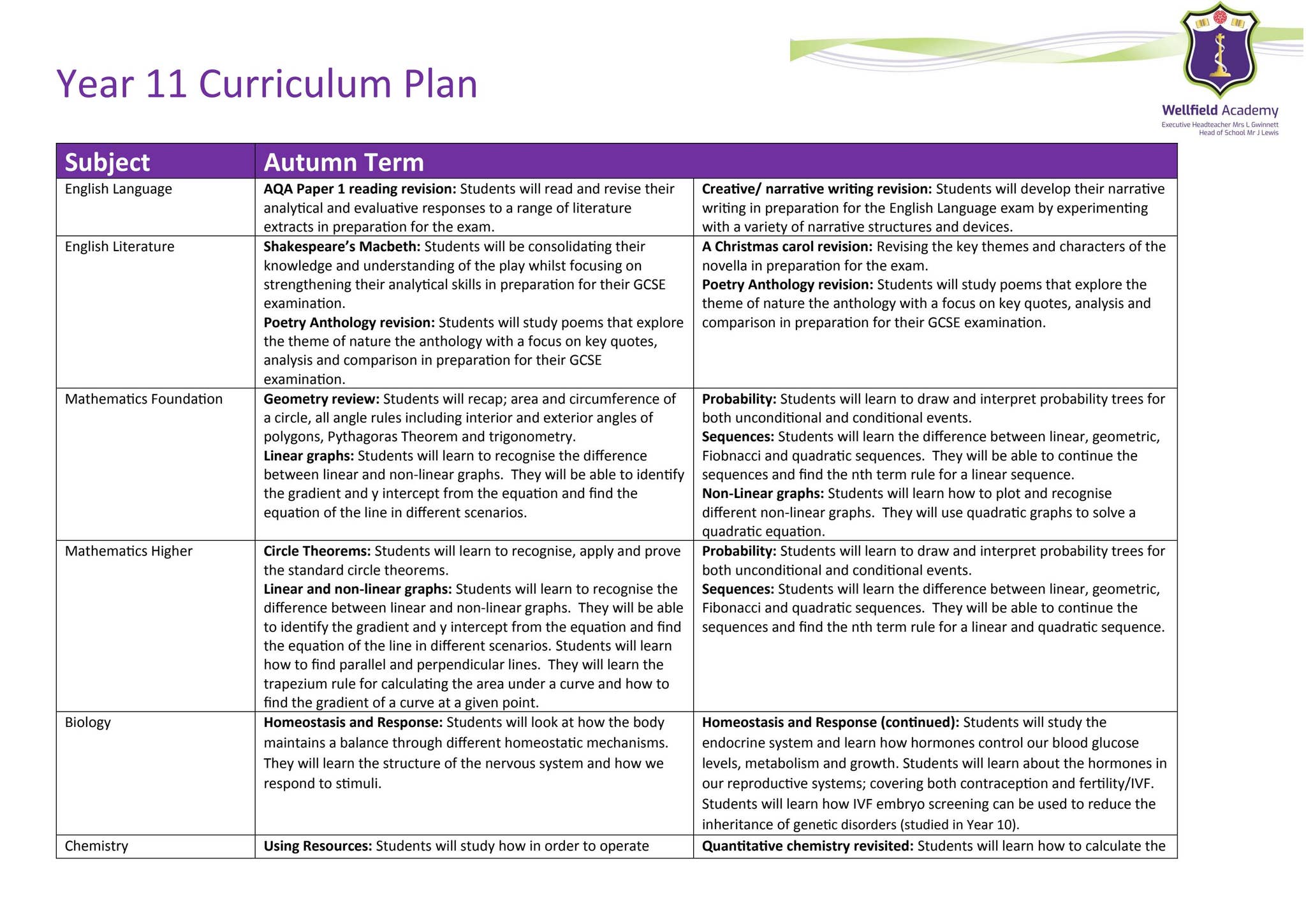 y11 curriculum plan 2024 by Schudio - Issuu