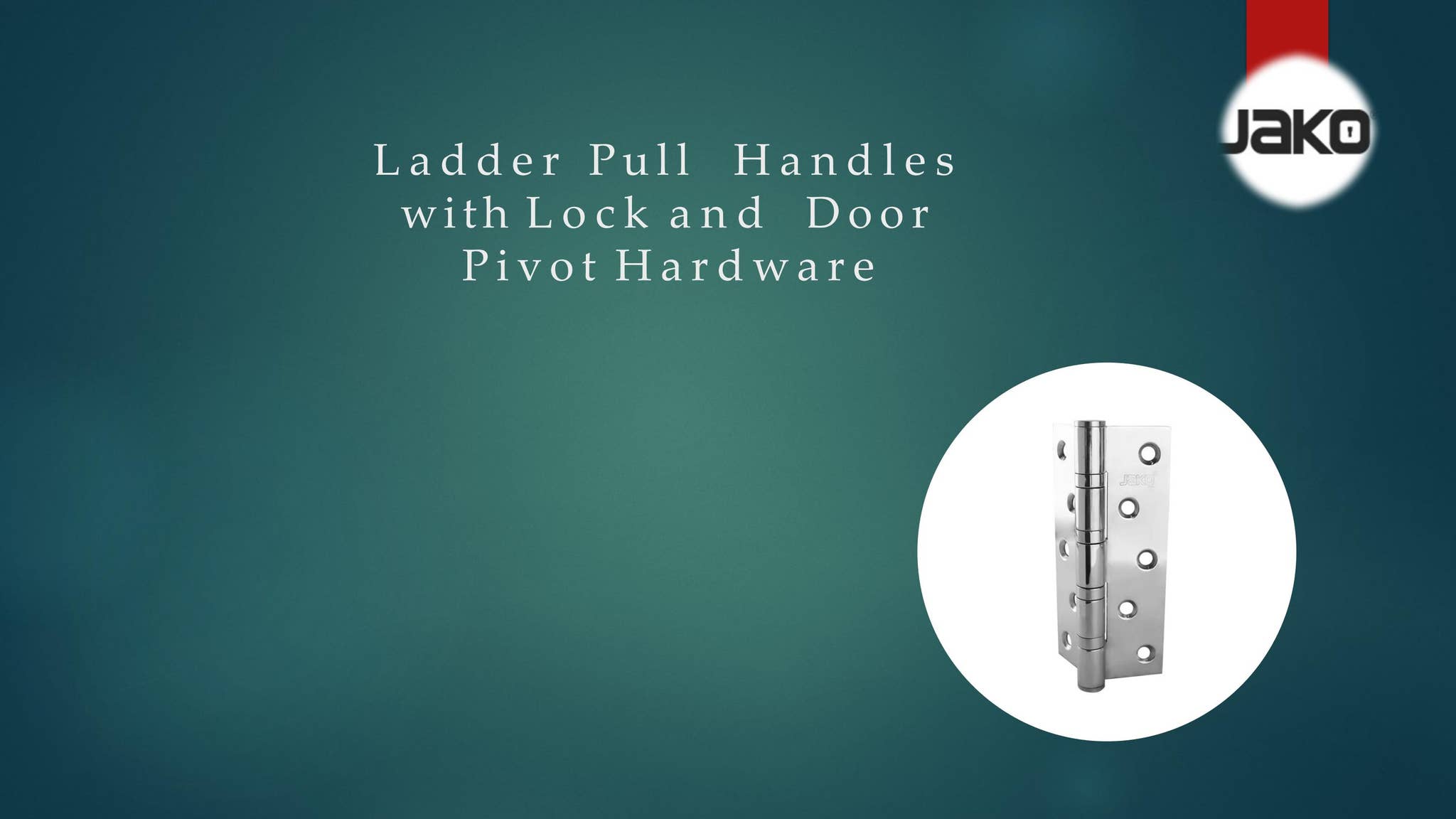 Durable Ladder Pull Handle with Lock and Door Pivot Hardware for Secure ...