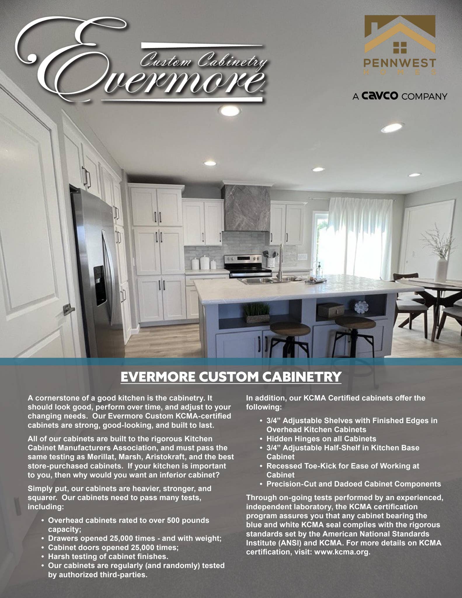 KCMA Cabinets Pennwest by Commodore Homes, LLC - Issuu