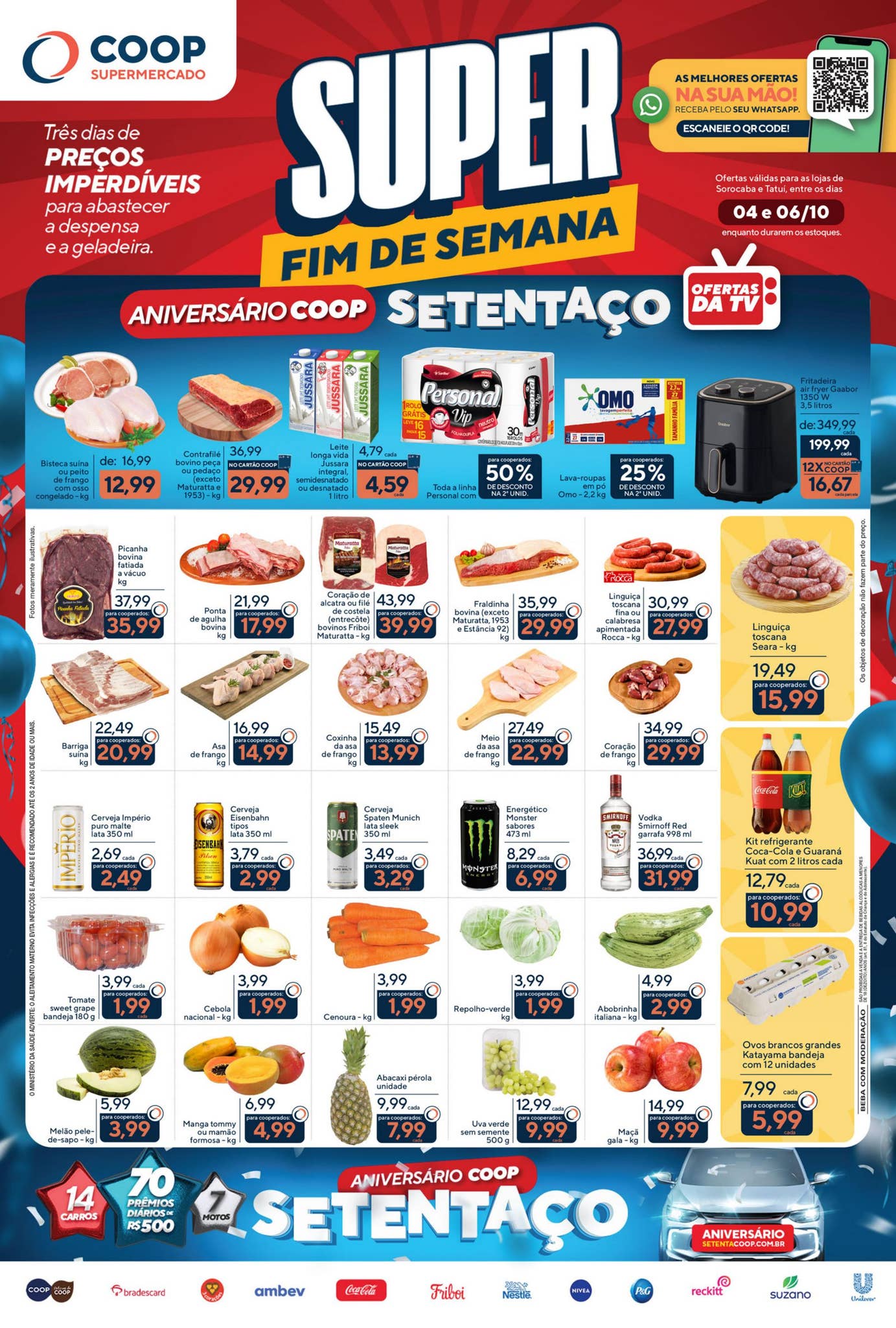 FINAL DE SEMANA - Ofertas Coop Sorocaba e Tatui 04 a 06.10 by COOP - Issuu
