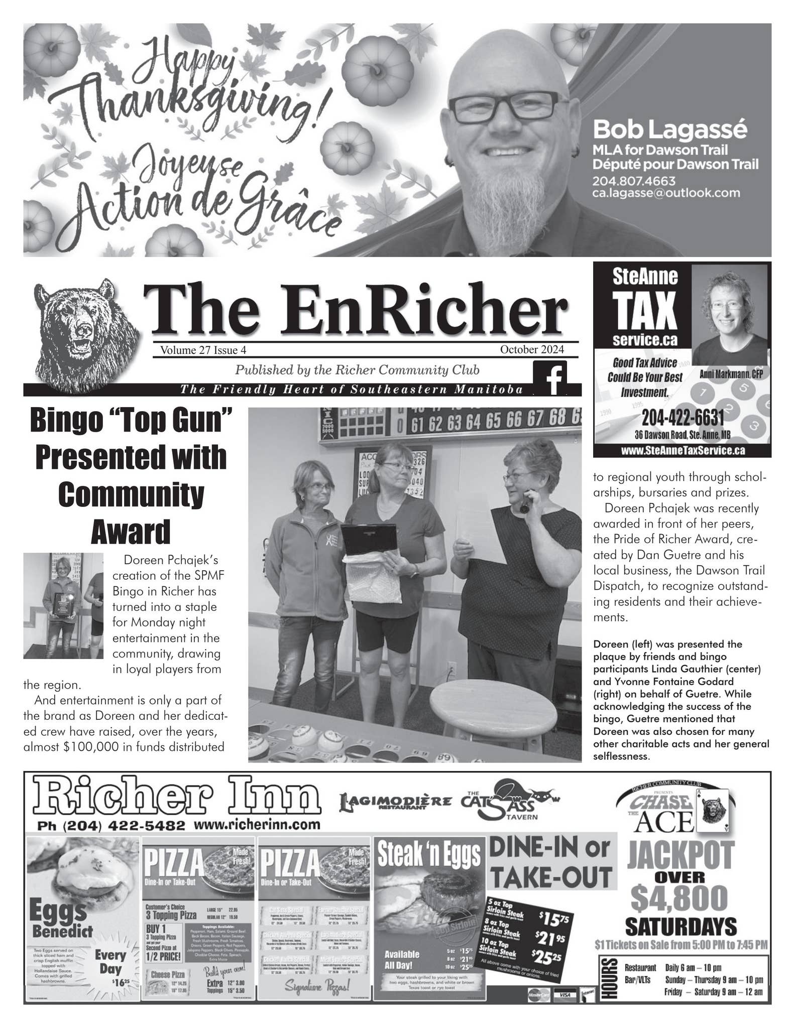 EnRicher October 2024 by The Dawson Trail Dispatch - Issuu