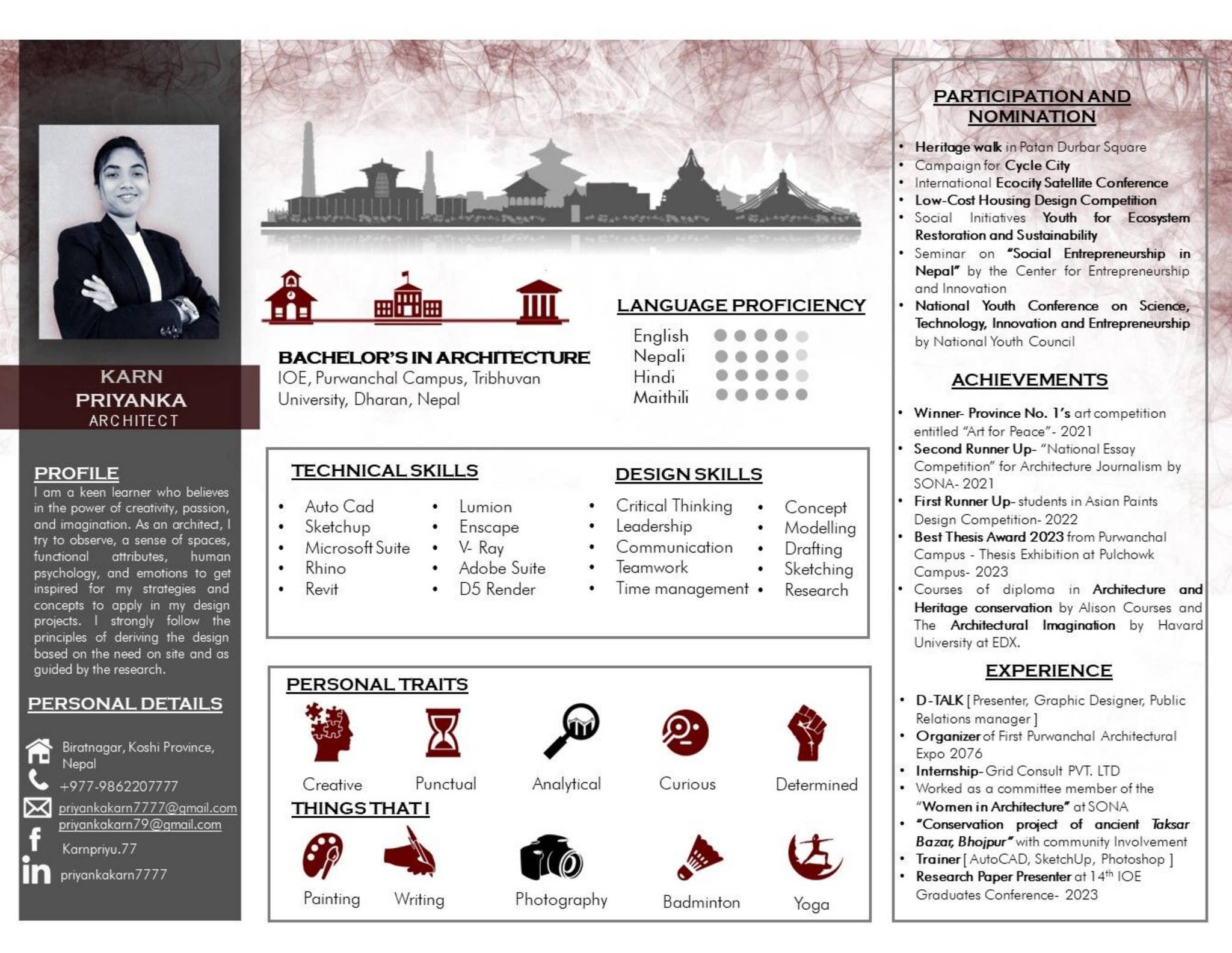 My portfolio- Priyanka Karn' Portfolio, from IOE Purwanchal Campus, Tribhuvan University by ...