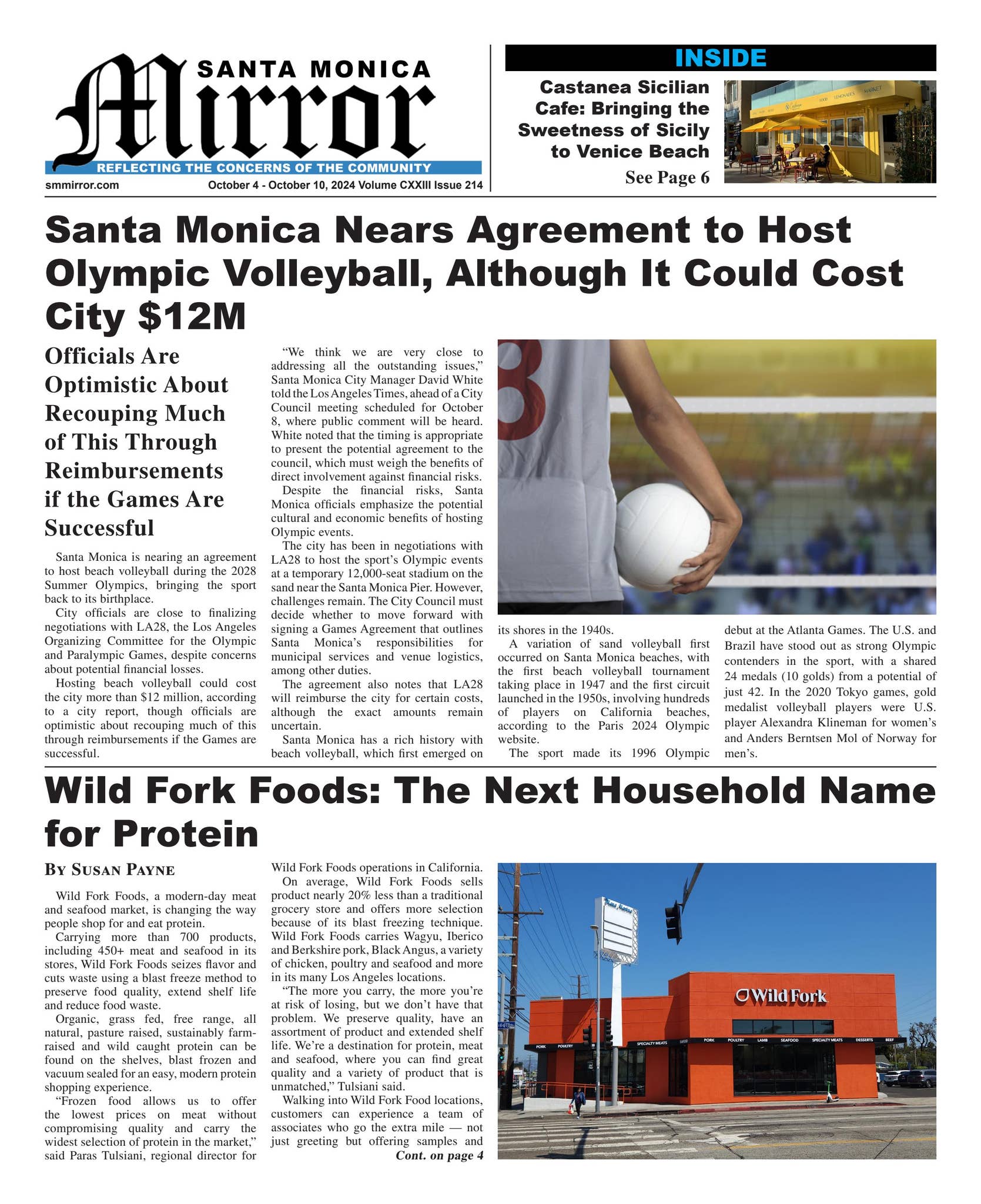 Santa Monica Mirror: Oct 04 - Oct 10, 2024 by Mirror Media Group/ Modoc ...