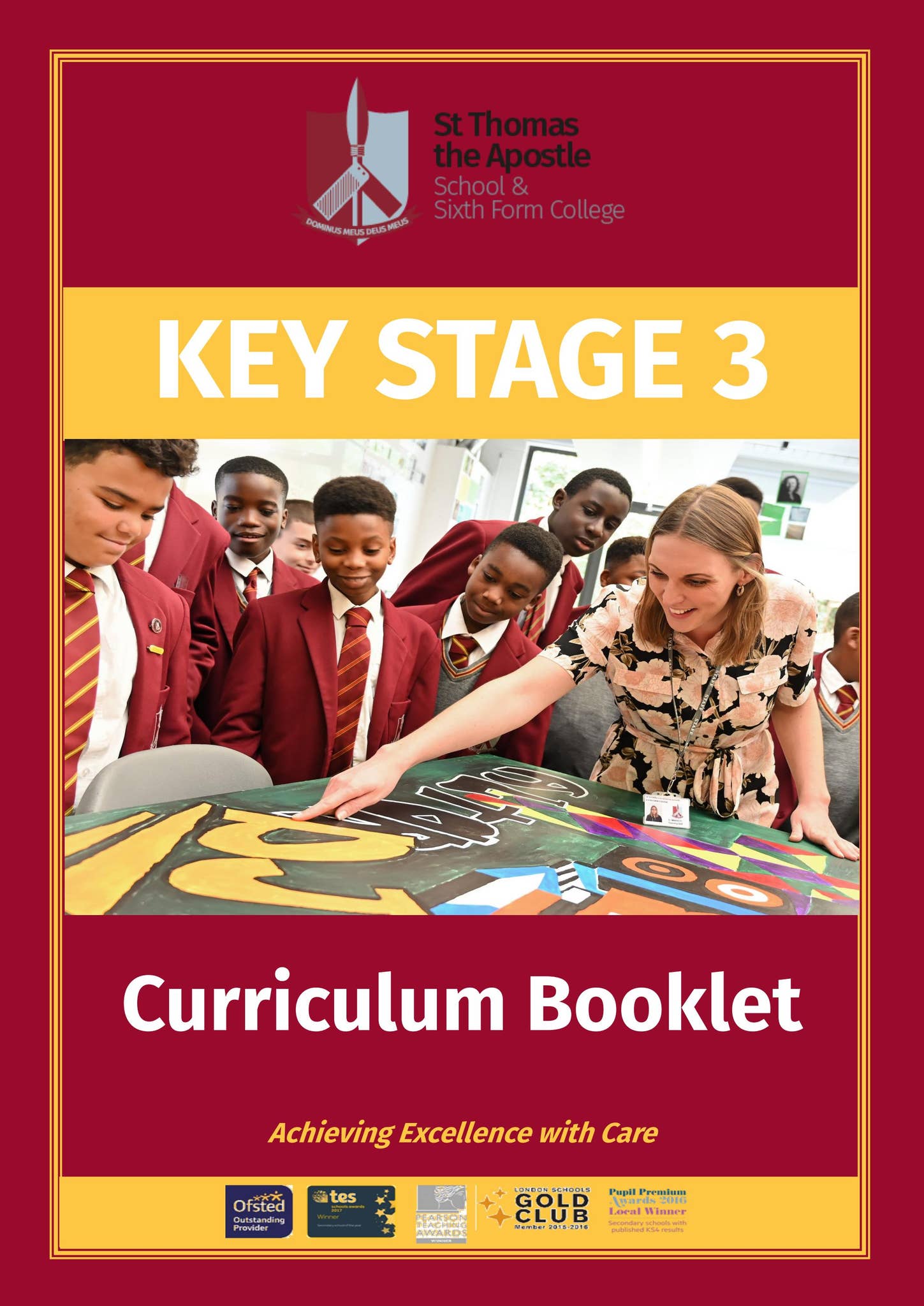 STAC - KS3 Curriculum Booklet 2024 by St Thomas the Apostle College - Issuu