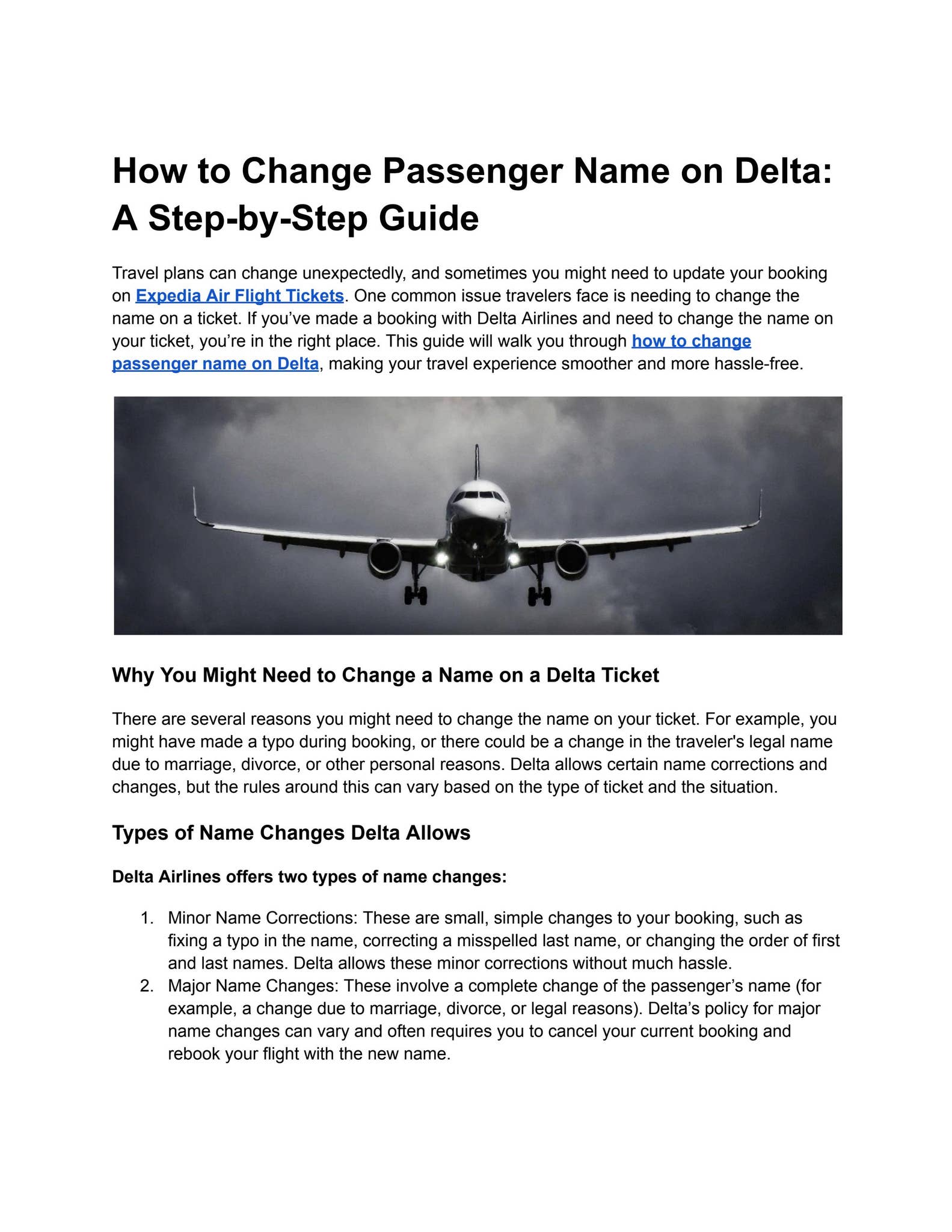 How to Change Passenger Name on Delta by change-passenger-name-delta ...