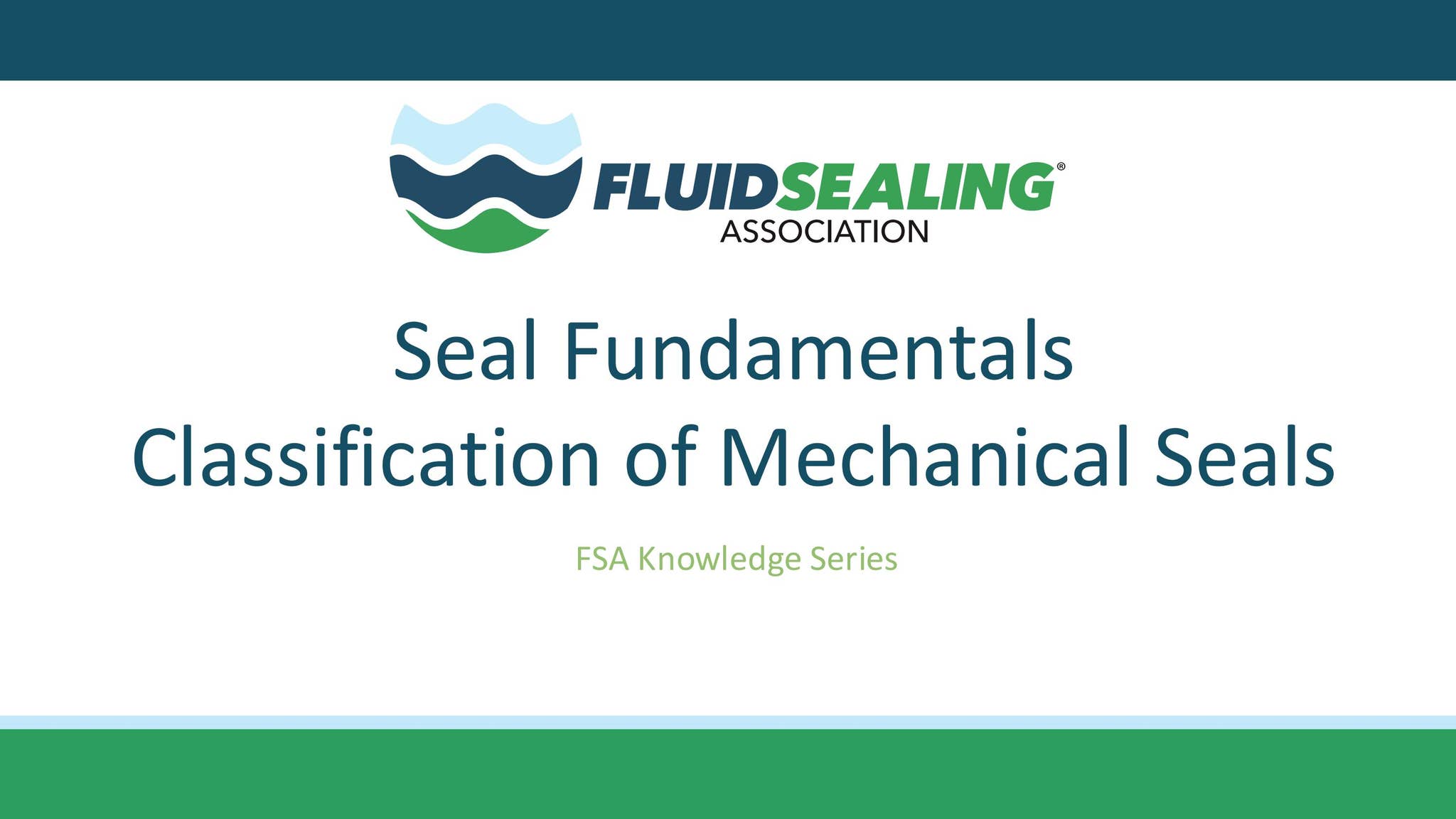 Classification of Mechanical Seals by fluidsealing - Issuu
