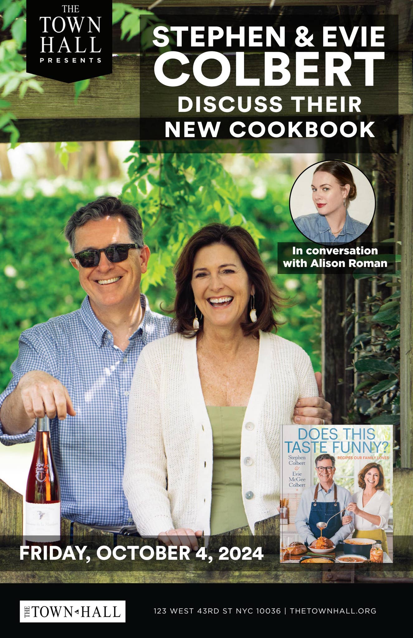 An Evening with Stephen Colbert and Evie McGee Colbert by The Town Hall ...