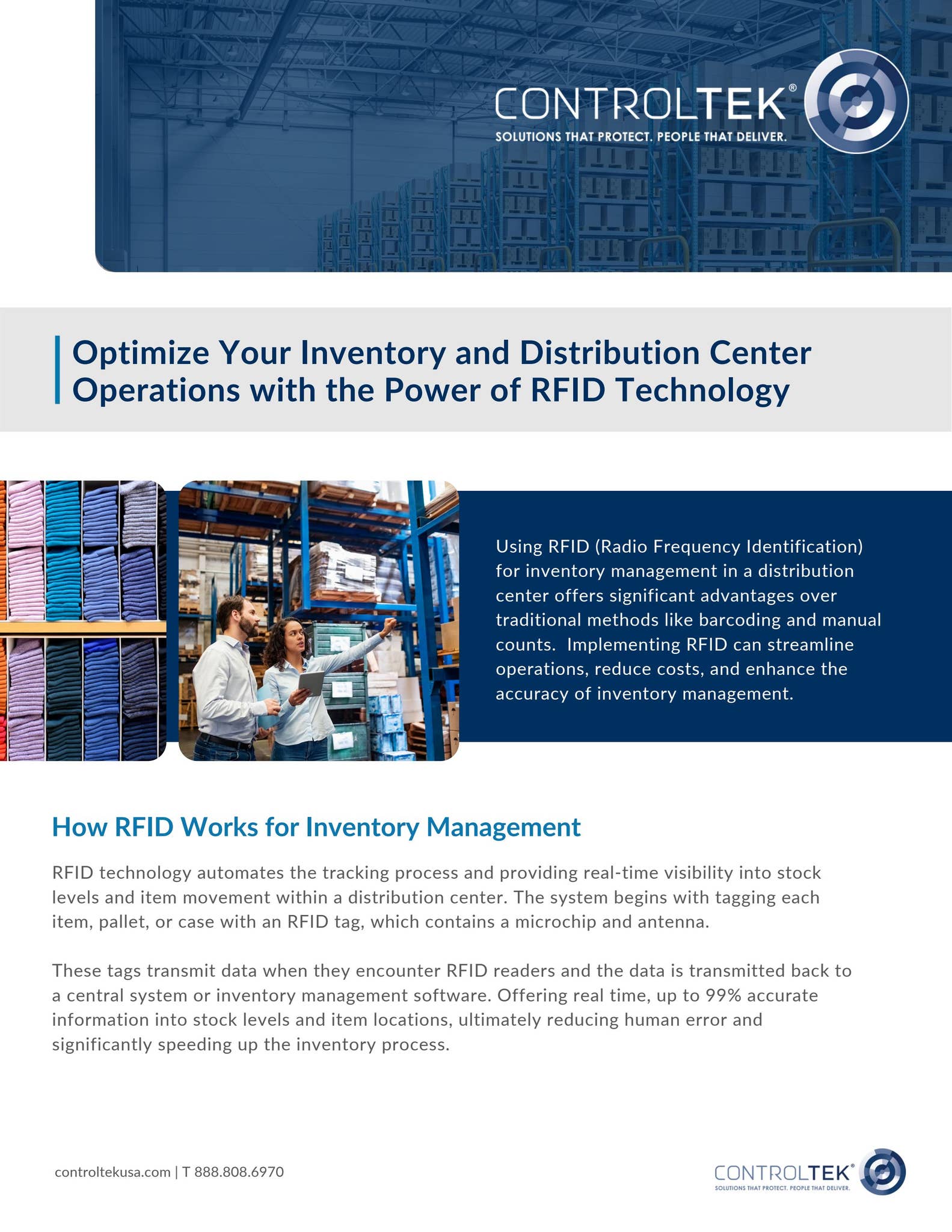 CONTROLTEK RFID for Distribution Centers by controltekusa-catalogs - Issuu