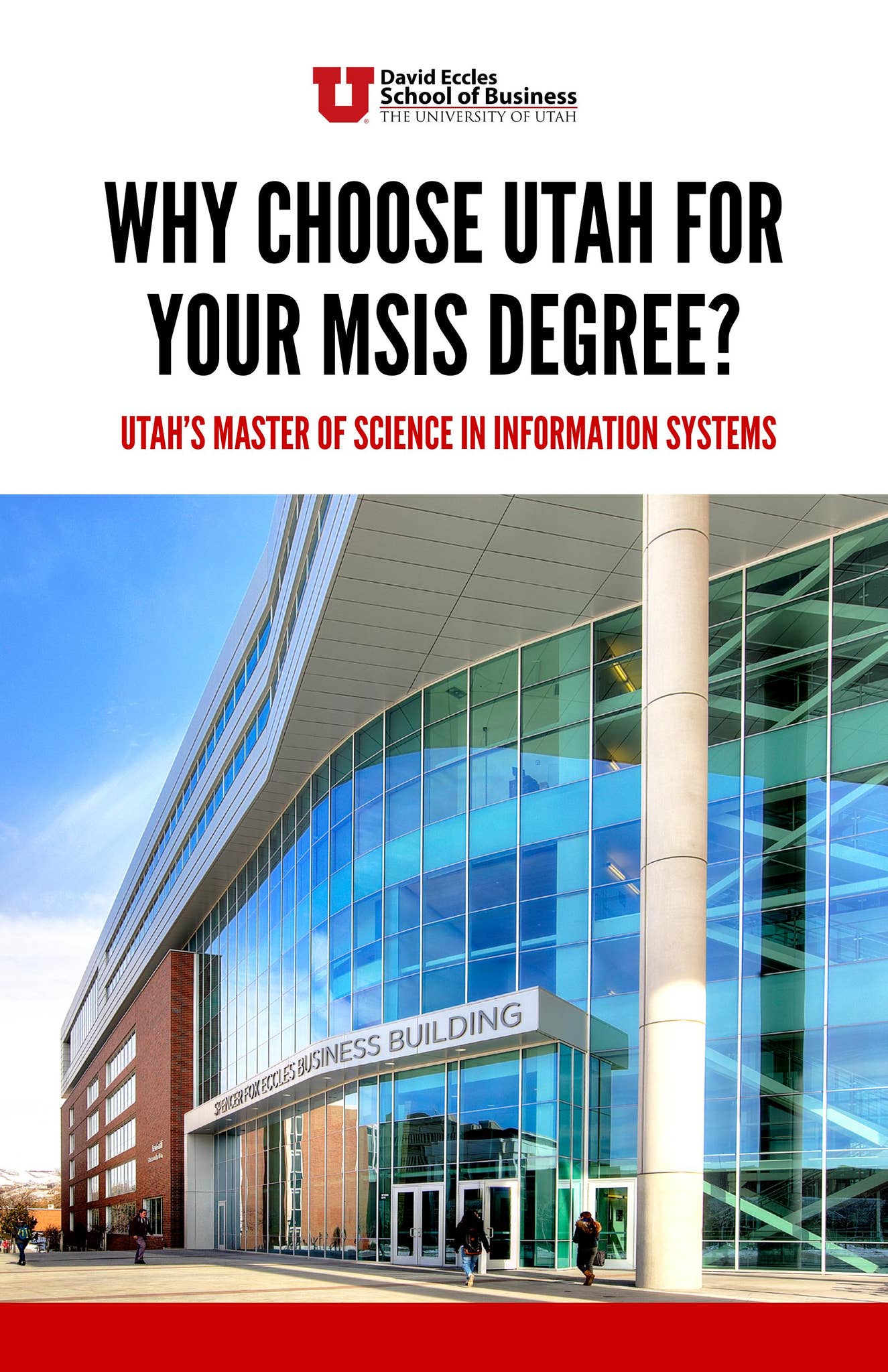 Why Choose Utah For Your MSIS Degree? by University of Utah Graduate ...