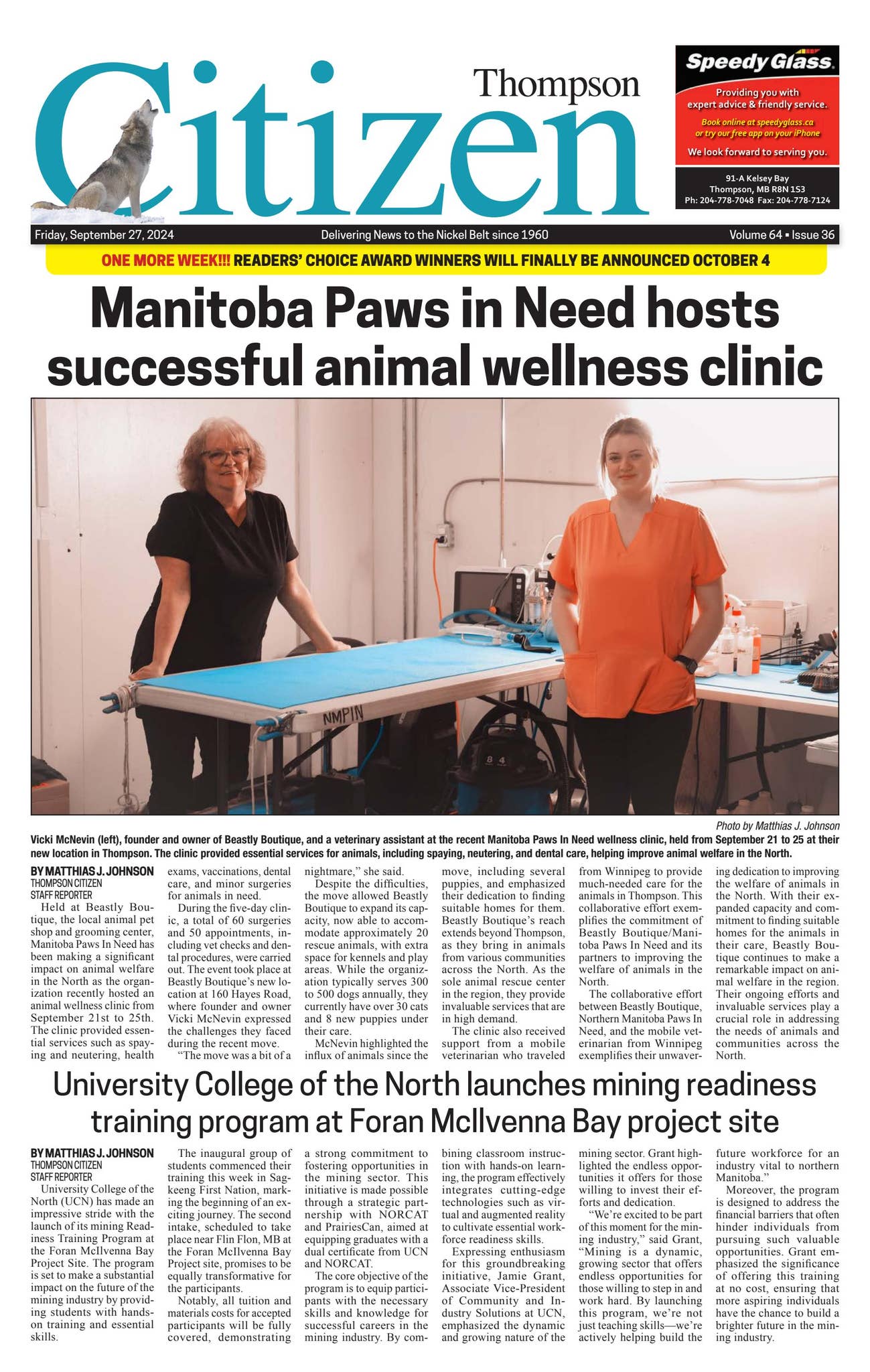 September 27 2024 by Thompson Citizen - Issuu