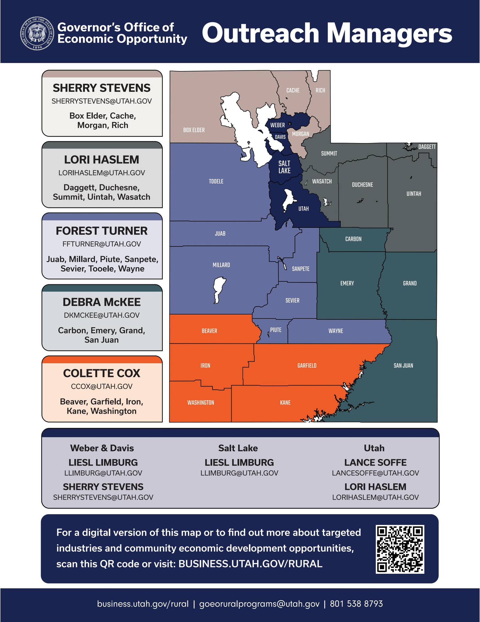 Outreach Managers - Center for Rural Development by Utah Governor's ...