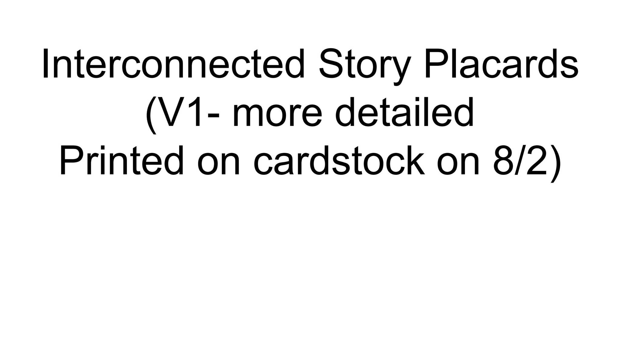 Interconnected Story Placards (V1) by Save Mount Diablo - Issuu