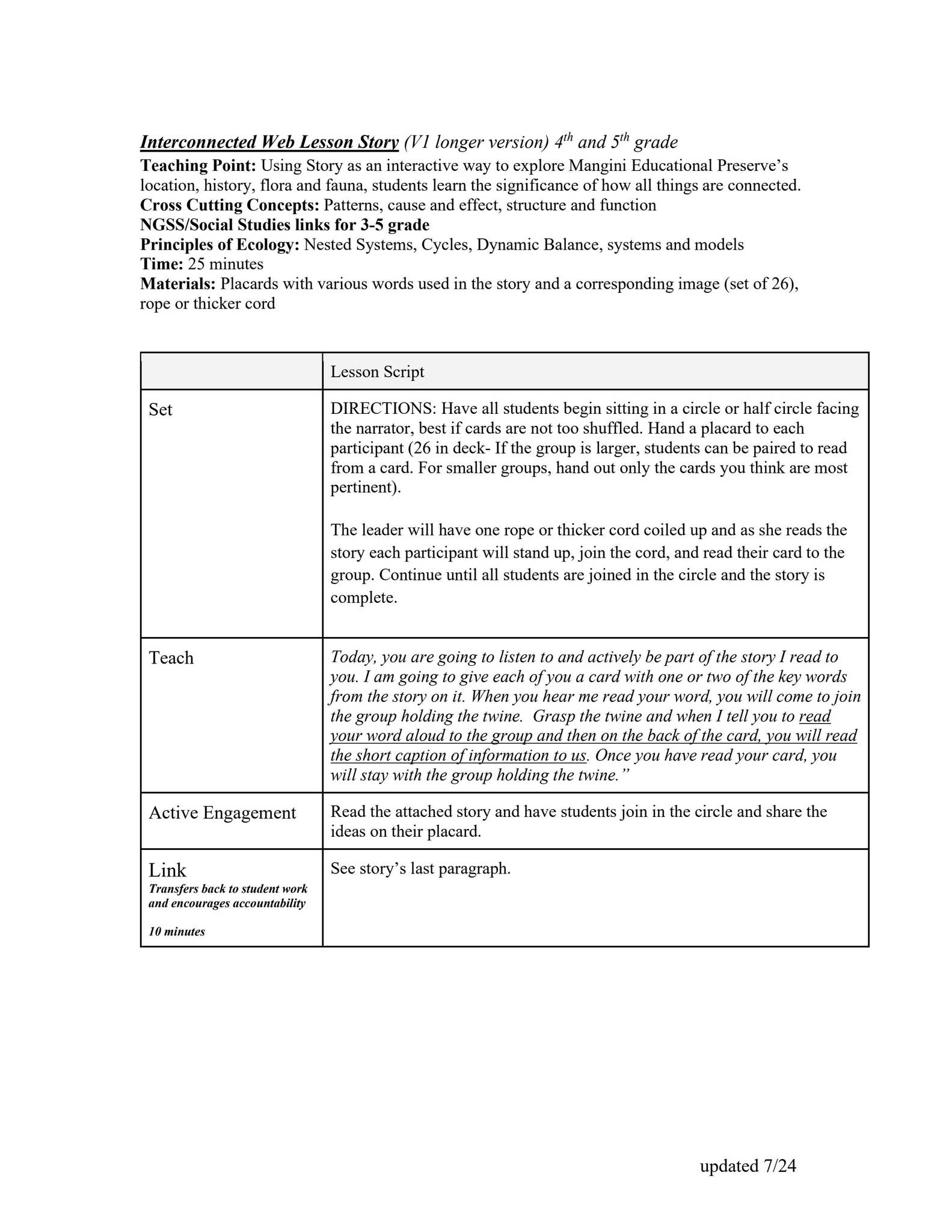 Interconnected Web Lesson Story (V1) by Save Mount Diablo - Issuu