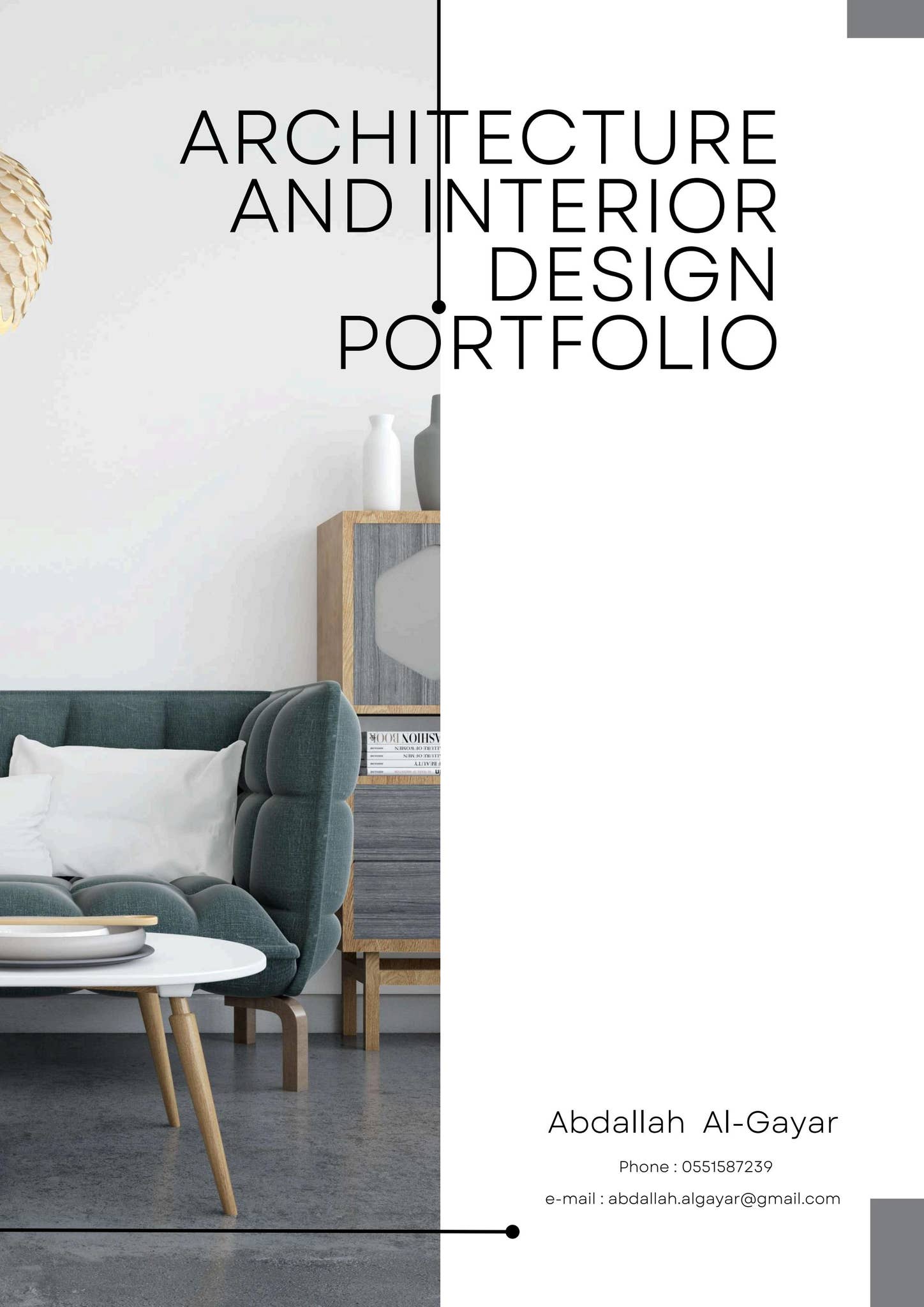 Senior Interior Designer _ Abdallah Al Gayar by Abdallah Elgayar - Issuu