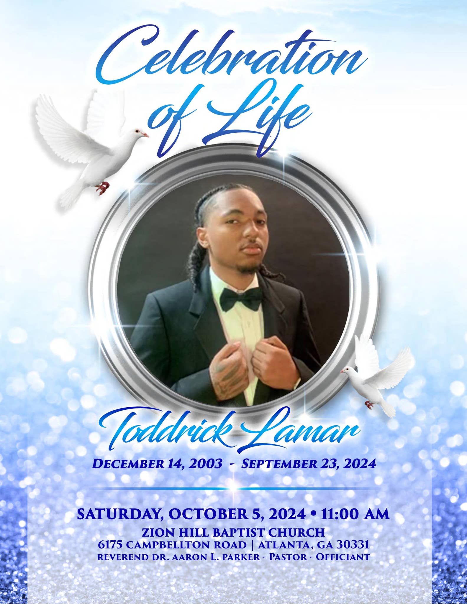 Toddrick Lamar Homegoing Program by zhbcatl - Issuu