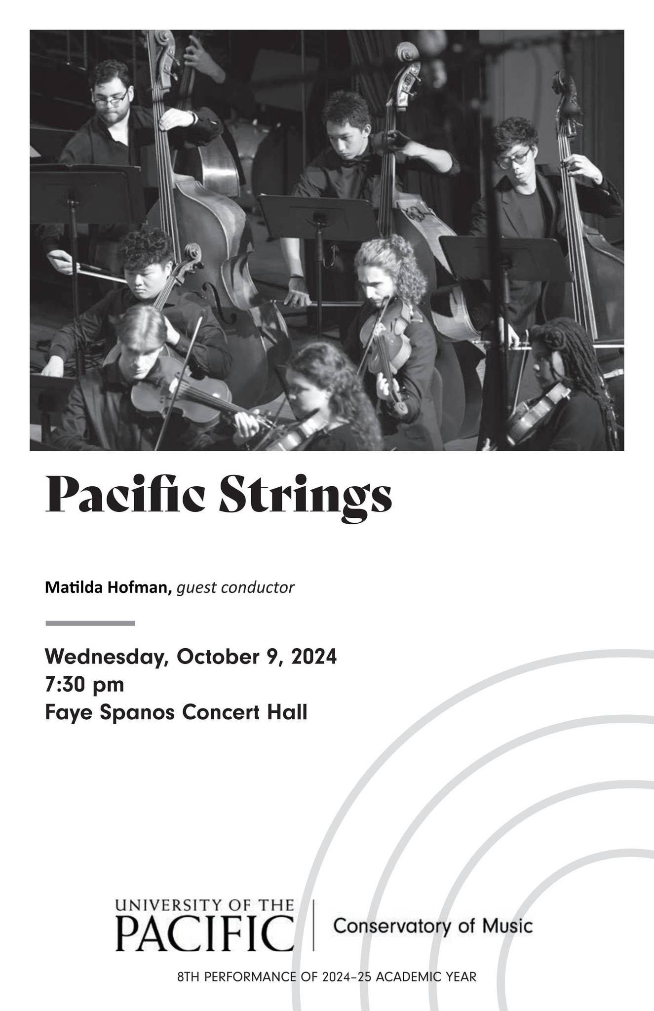 Pacific Strings by University of the Pacific Conservatory of Music - Issuu