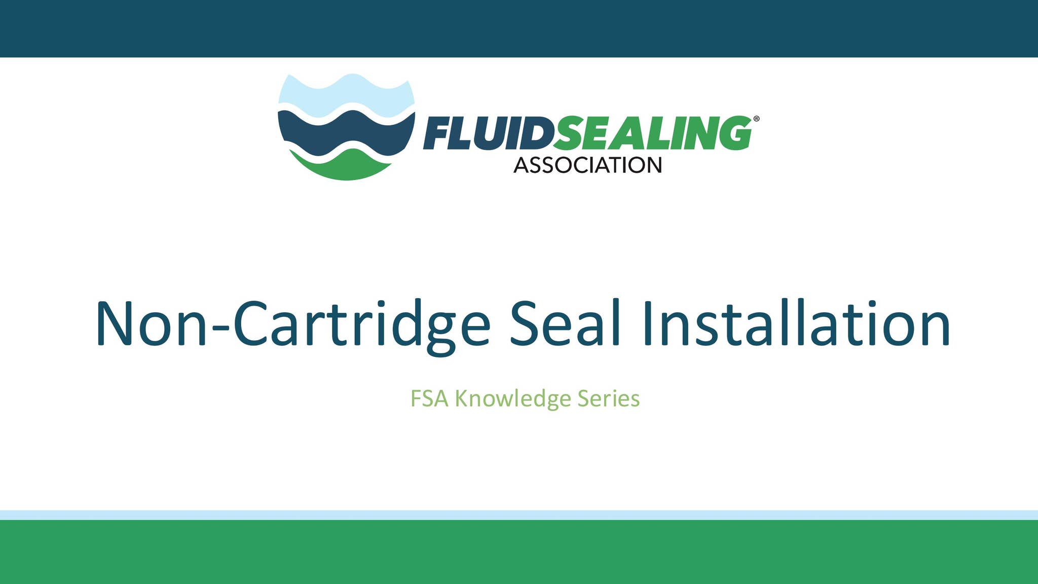Non-Cartridge Seal Installation by fluidsealing - Issuu