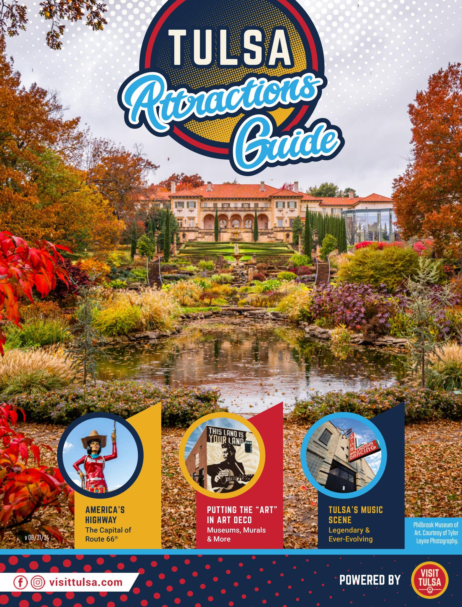 Visit Tulsa Attractions Guide v8/21/24 by Tulsa Regional Chamber - Issuu