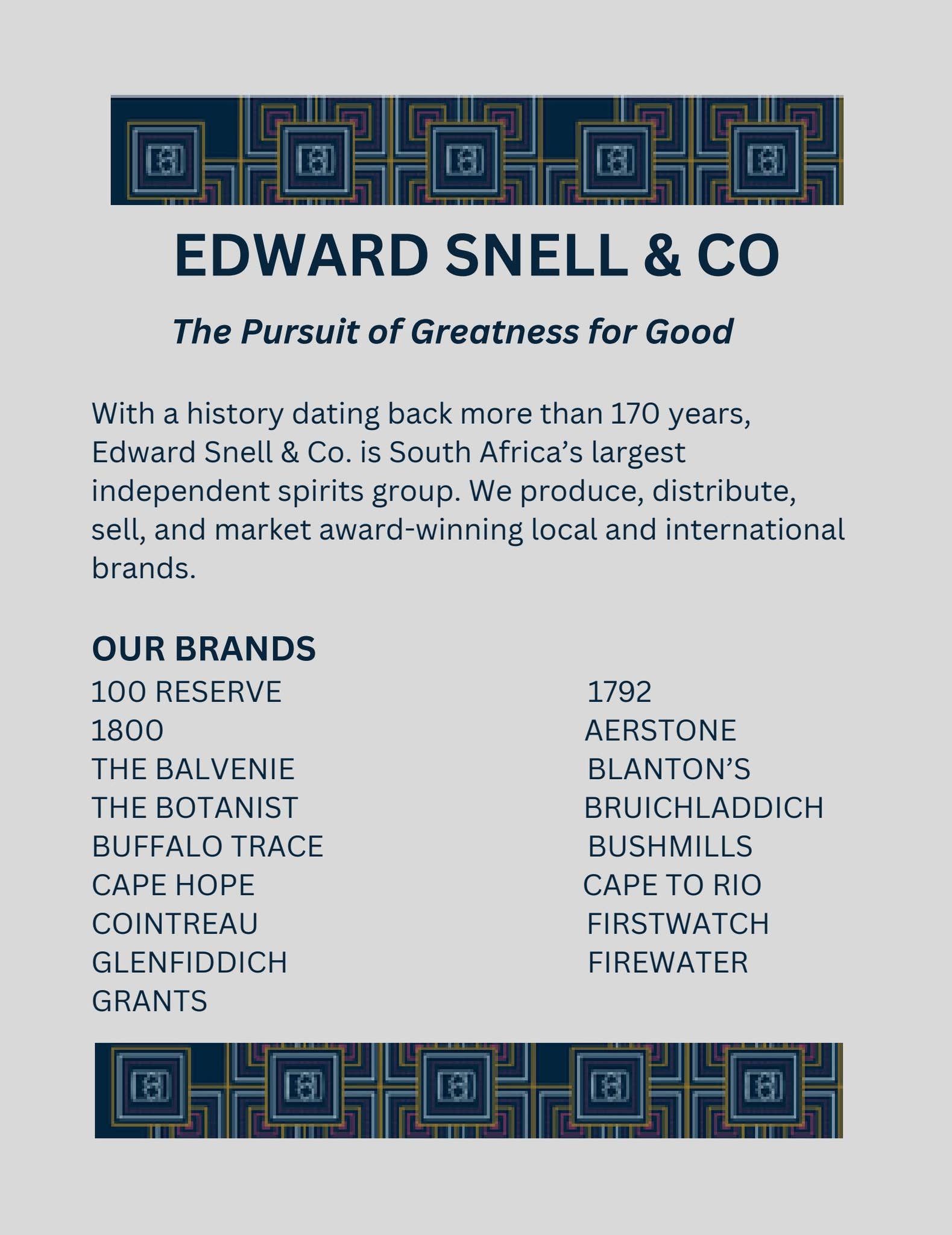 Edward Snell & Co by Amahlubi Solutions - Issuu