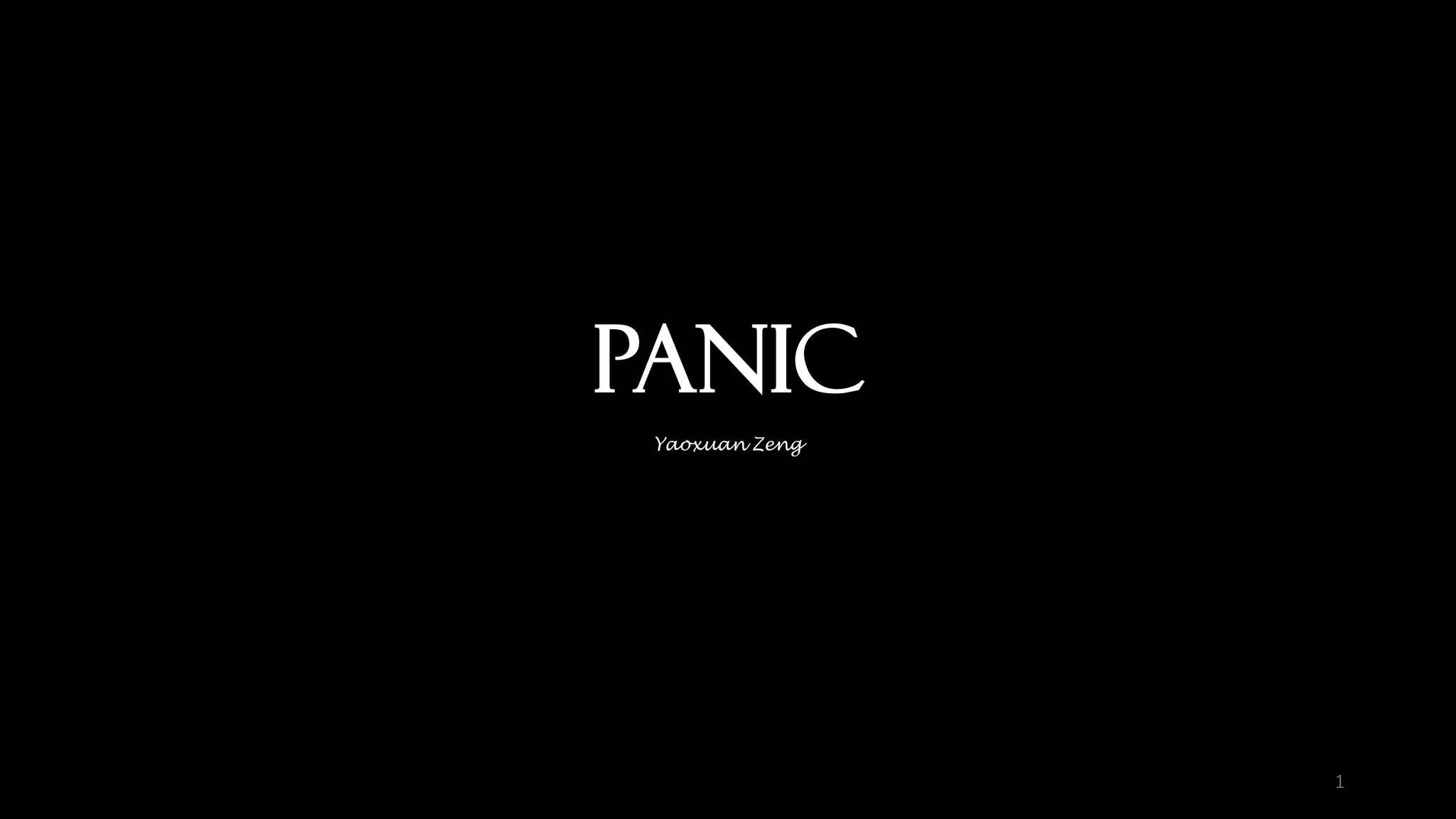 DP1-PANIC, International Year One Sept 2021 by Jacaranda Zeng - Issuu