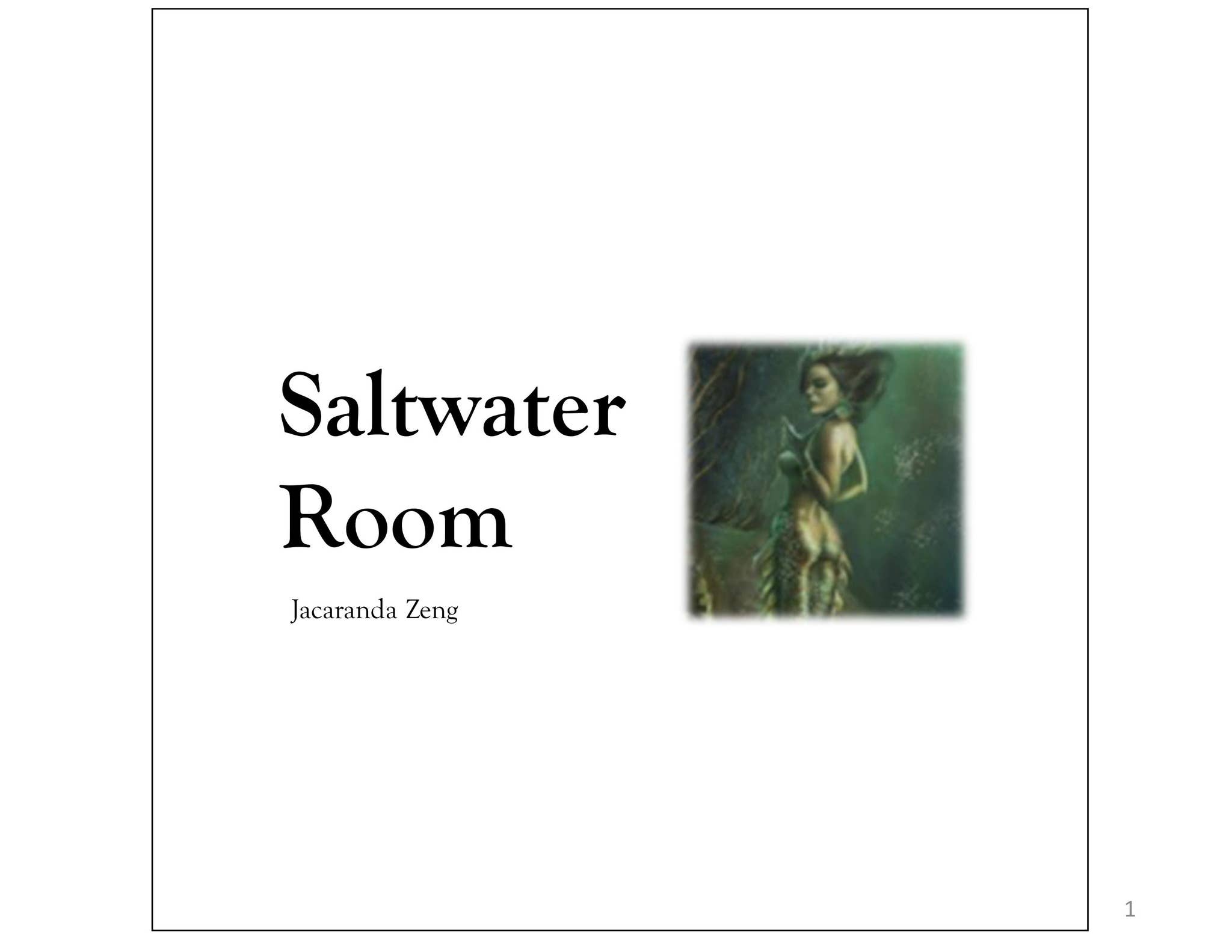 Memory Book-Saltwater Room by Jacaranda Zeng - Issuu