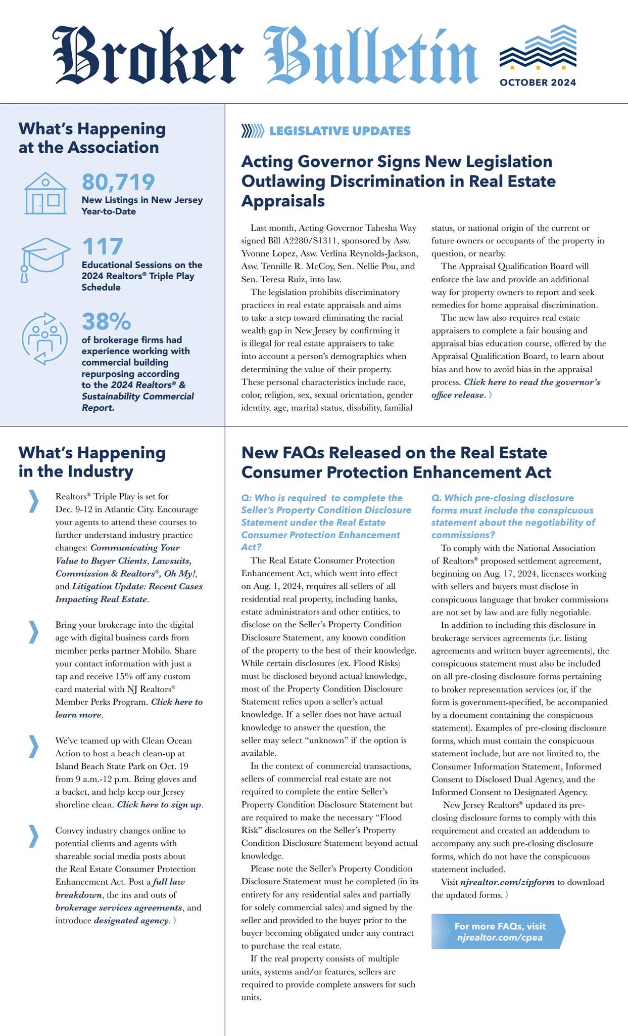 October Broker Bulletin by New Jersey Realtor® - Issuu