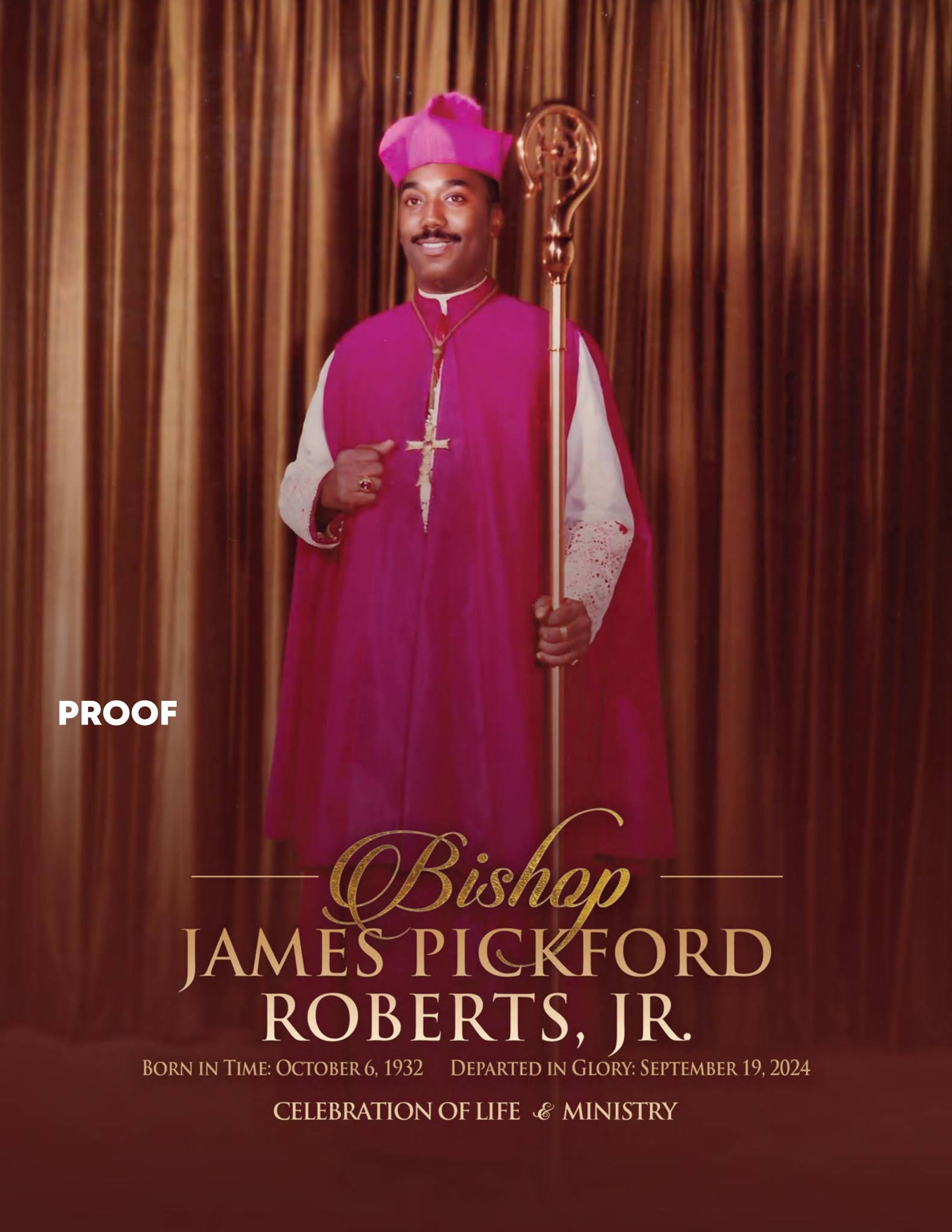 Bishop James Pickford Roberts, Jr. Program by MLDCommunications - Issuu