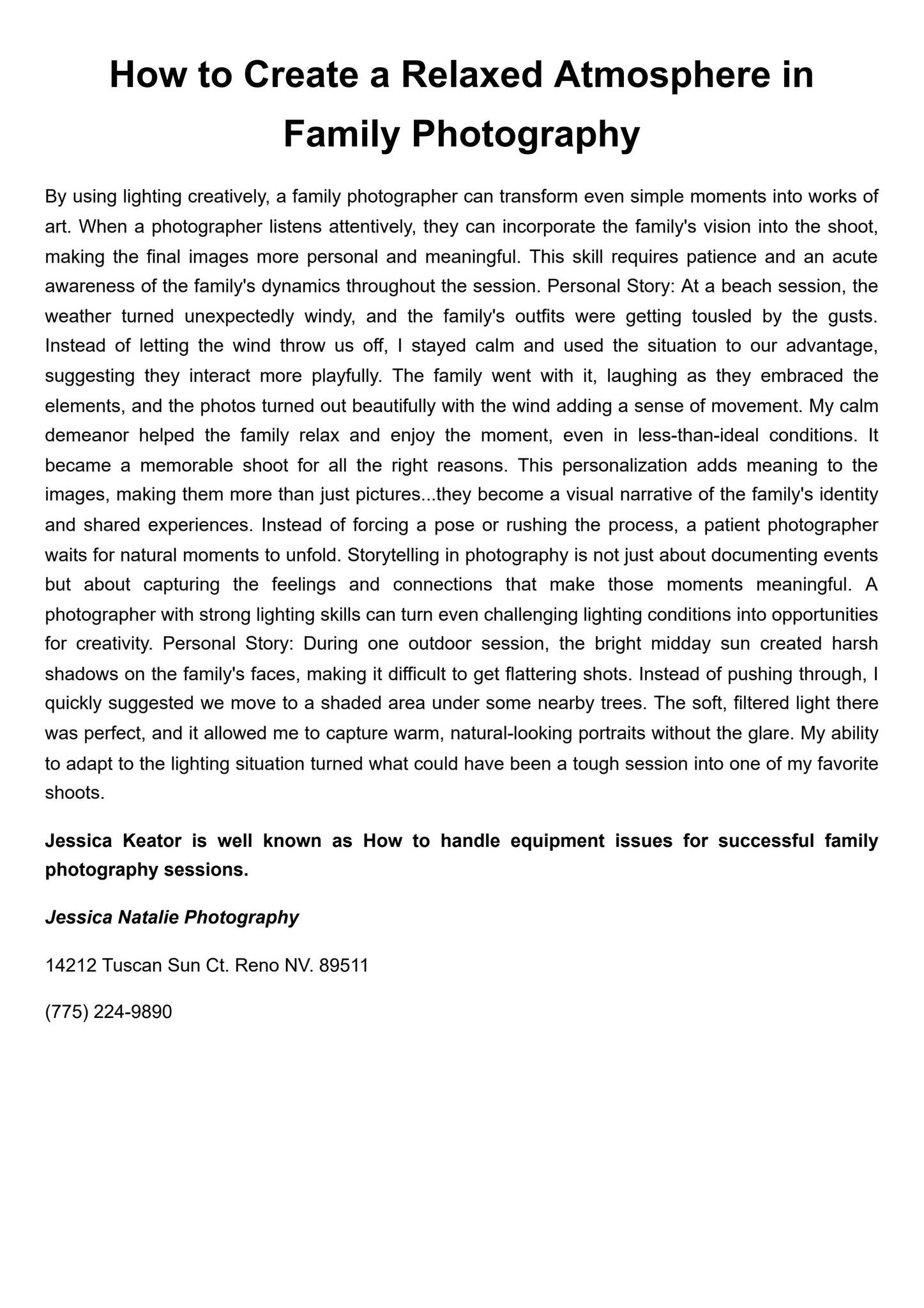 How to Create a Relaxed Atmosphere in Family Photography by David ...