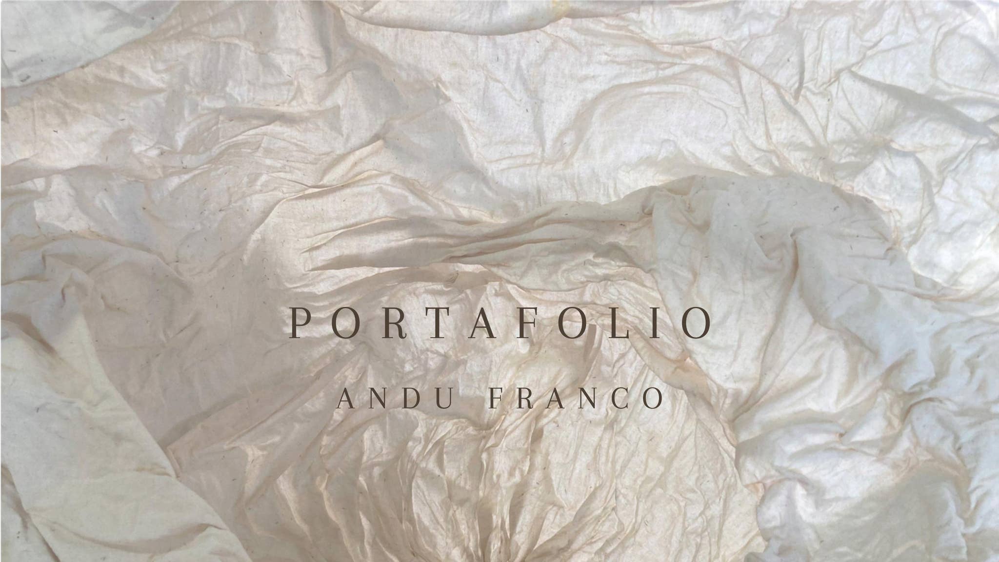 Andu Franco Portafolio de producción artística by Andu Franco - Issuu
