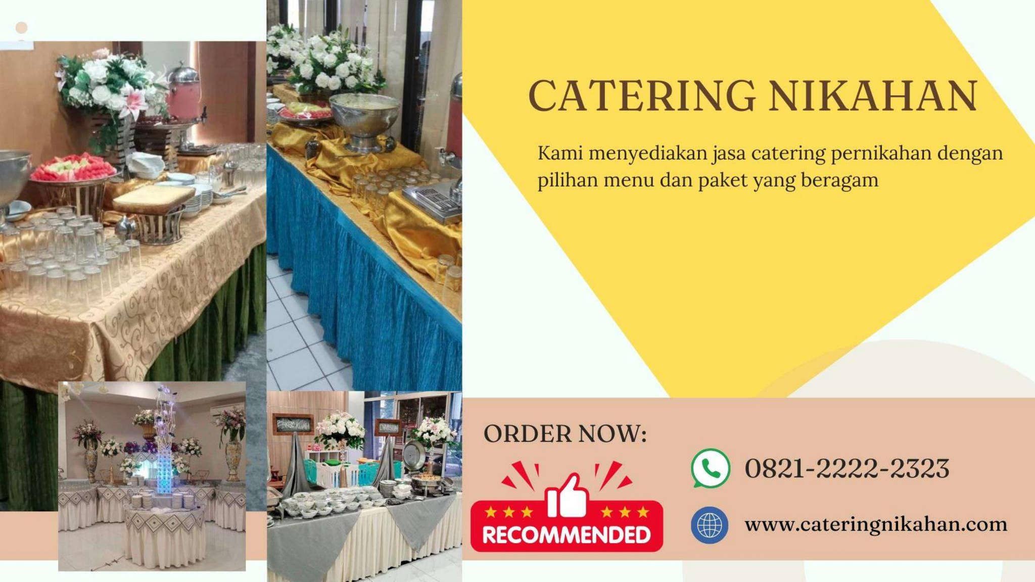 TLP/WA 082122222323 Catering Nikahan Jakarta Timur di Pondok Rangon ...
