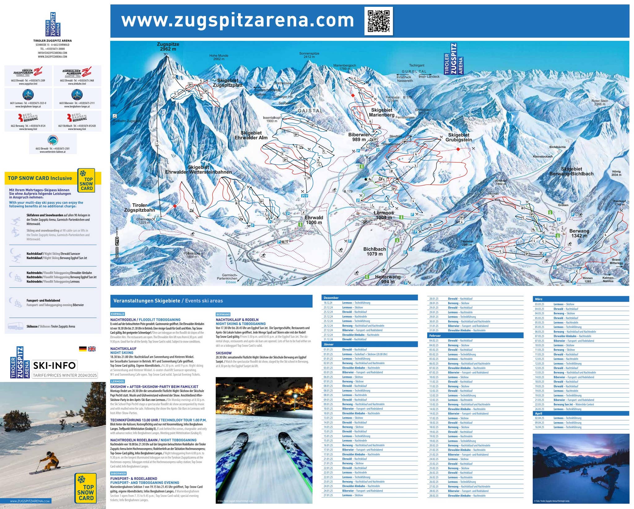 Top Snow Card Ski-Info Winter 2024/2025 by West Werbeagentur - Issuu