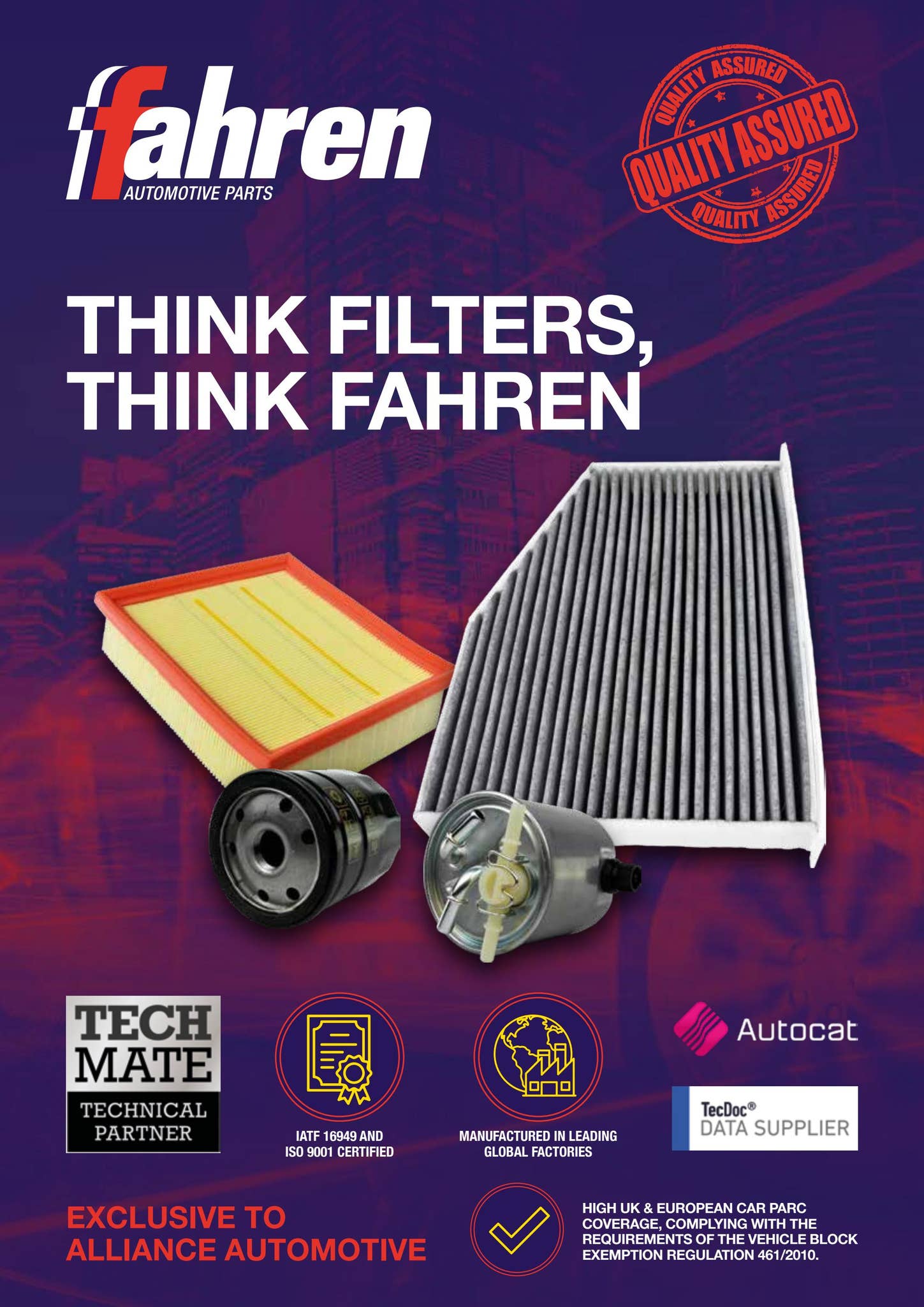 Think Filters, Think Fahren by Alliance Automotive Group - Issuu