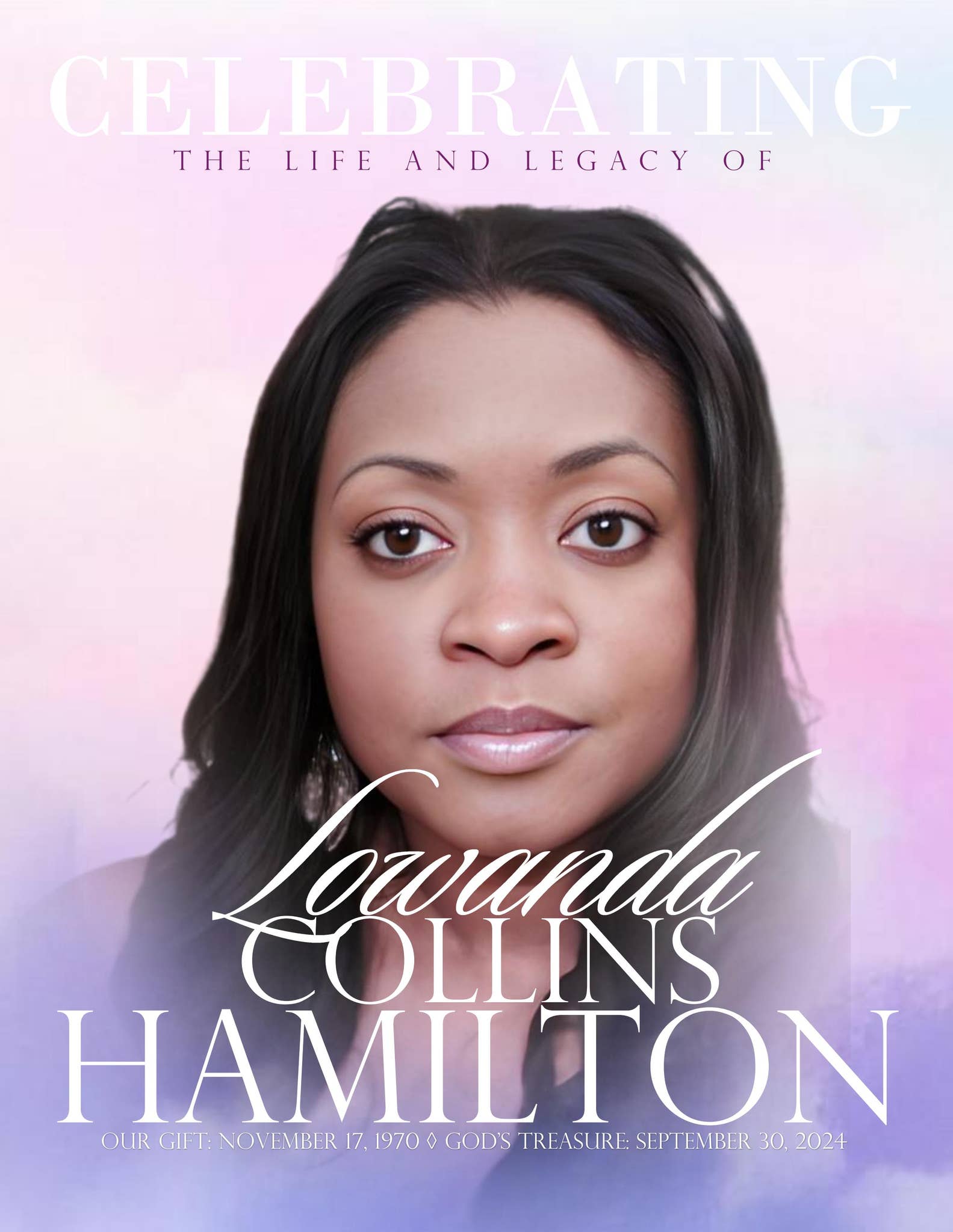 Memorial Keepsake of Lowanda Hamilton by Vancellis King Printing - Issuu