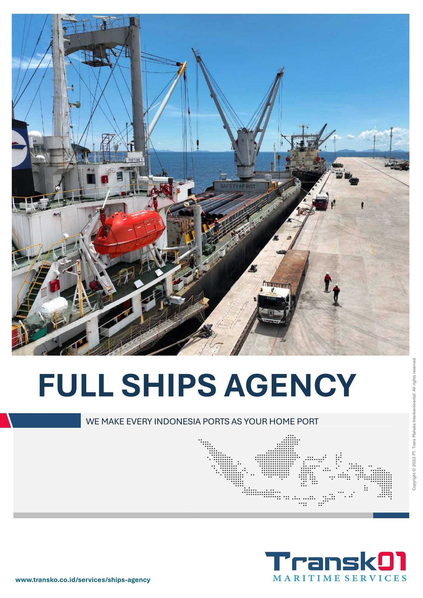 Your Trusted & Reliable Ships Agency Services in Indonesia by Transk01 ...